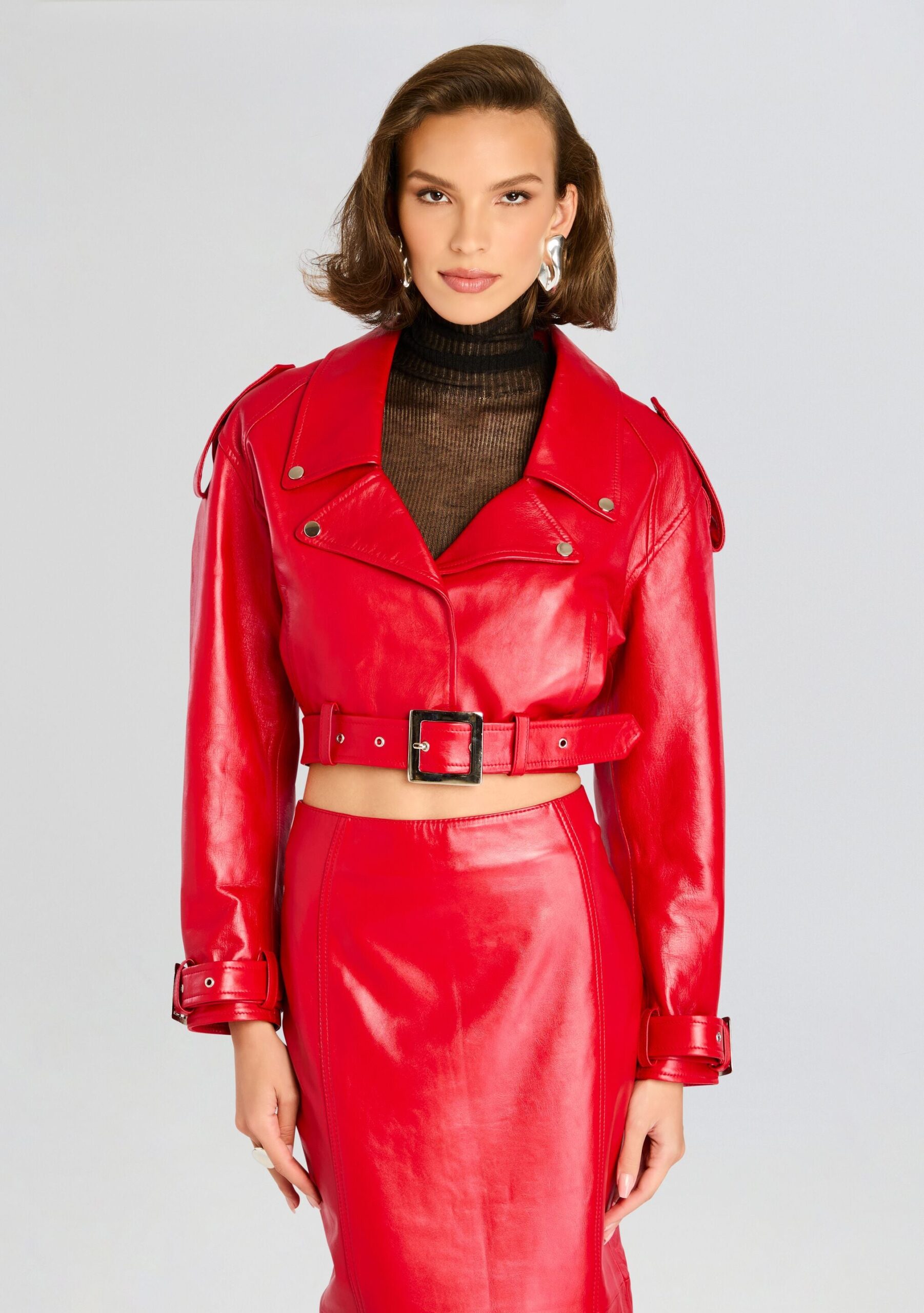 Victoria Leather Jacket - Borderfree