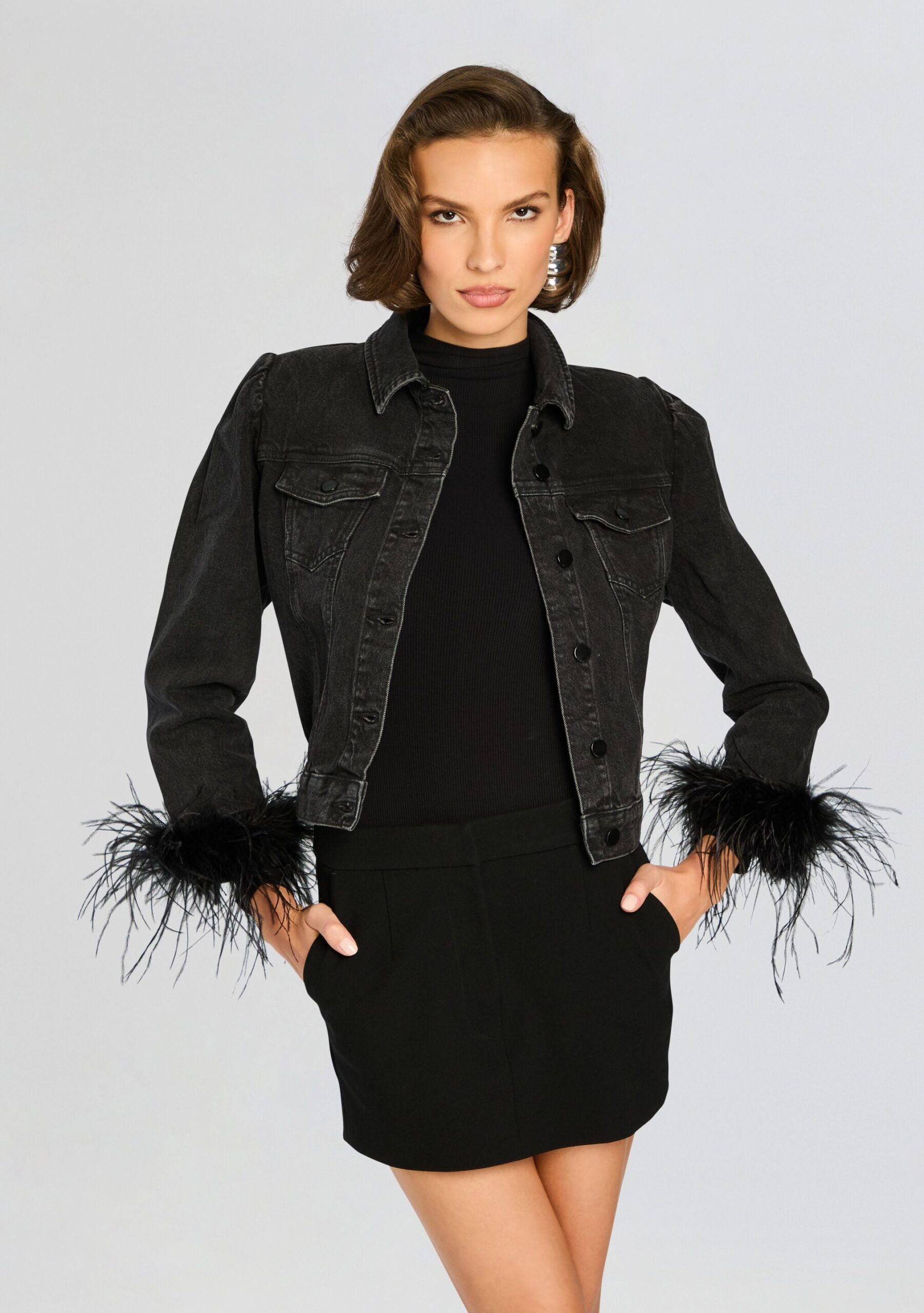 Libby Denim Jacket - Borderfree