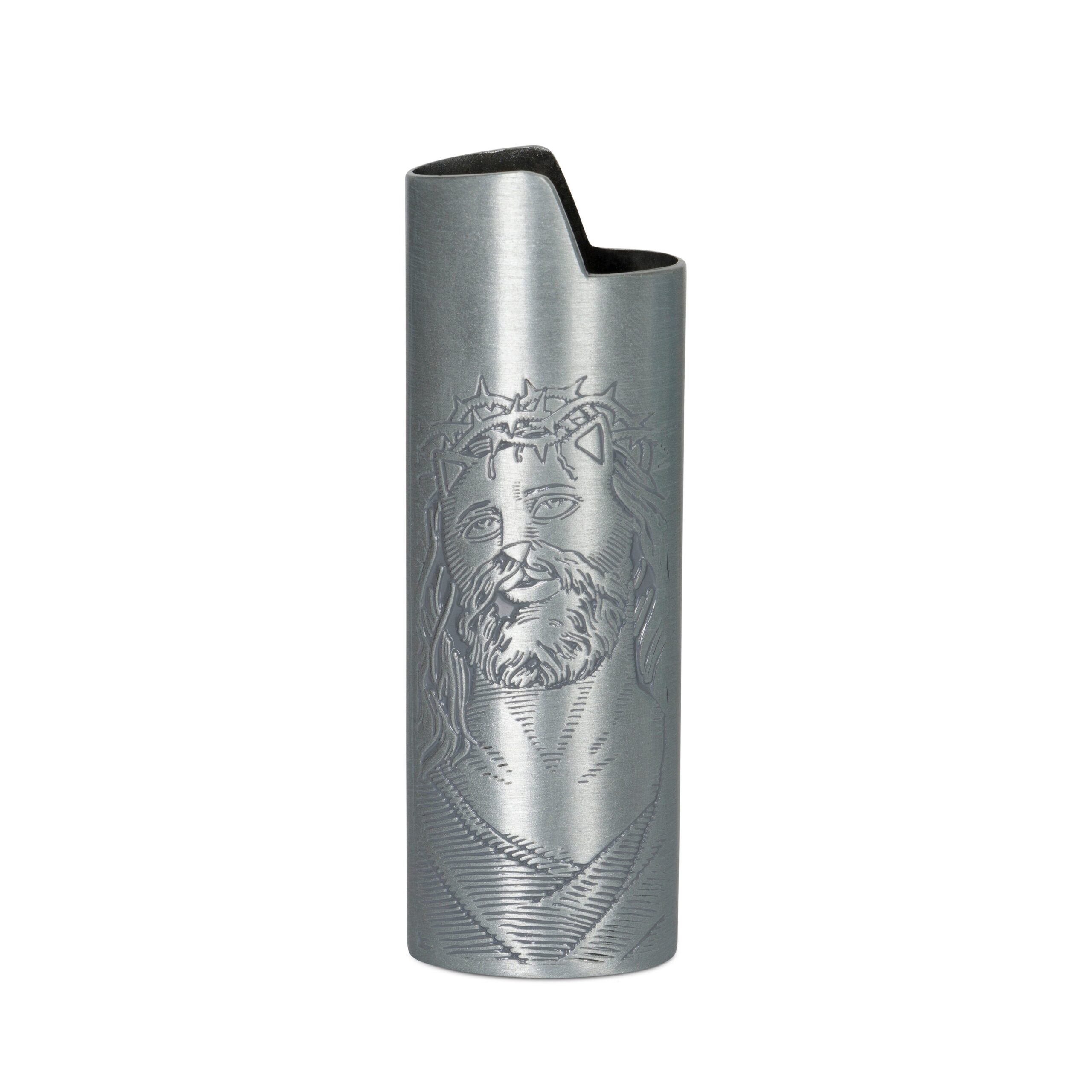 Lord Savior Lighter Cover (Silver) - Borderfree