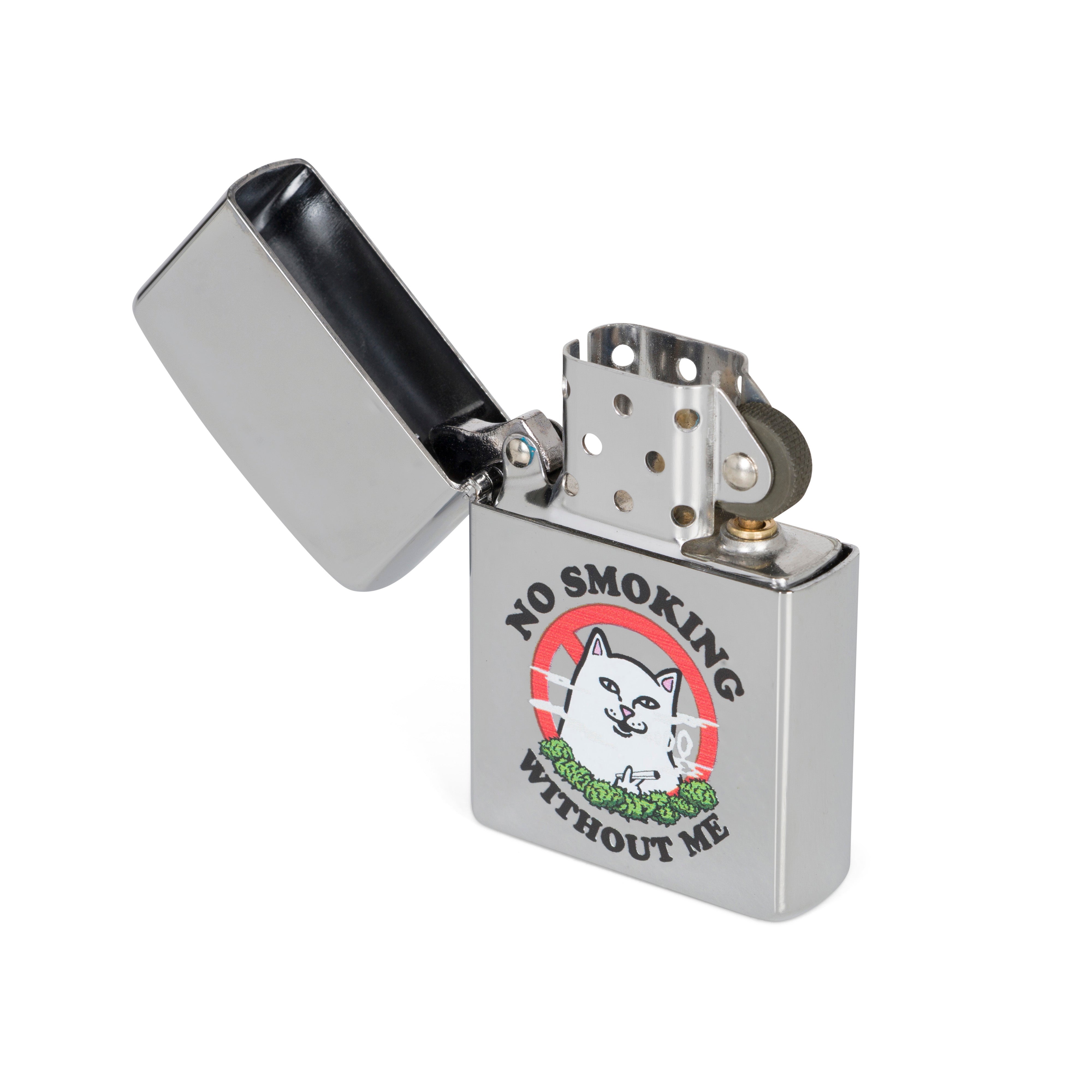 No Smoking Lighter (Silver) - Borderfree