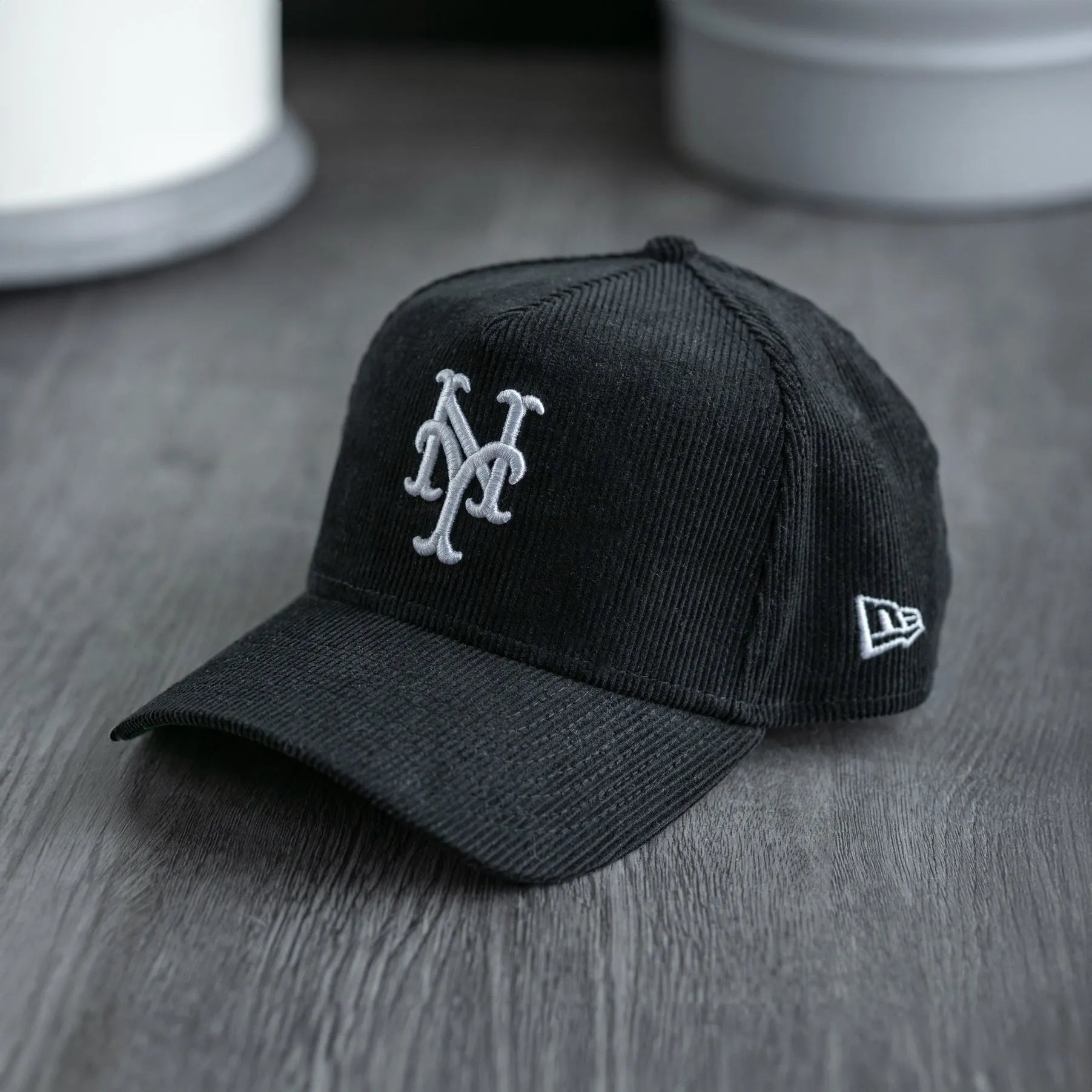 NEW ERA 9FORTY A-FRAME MLB NEW YORK METS BLACK CORD / KELLY GREEN UV SNAPBACK - Borderfree