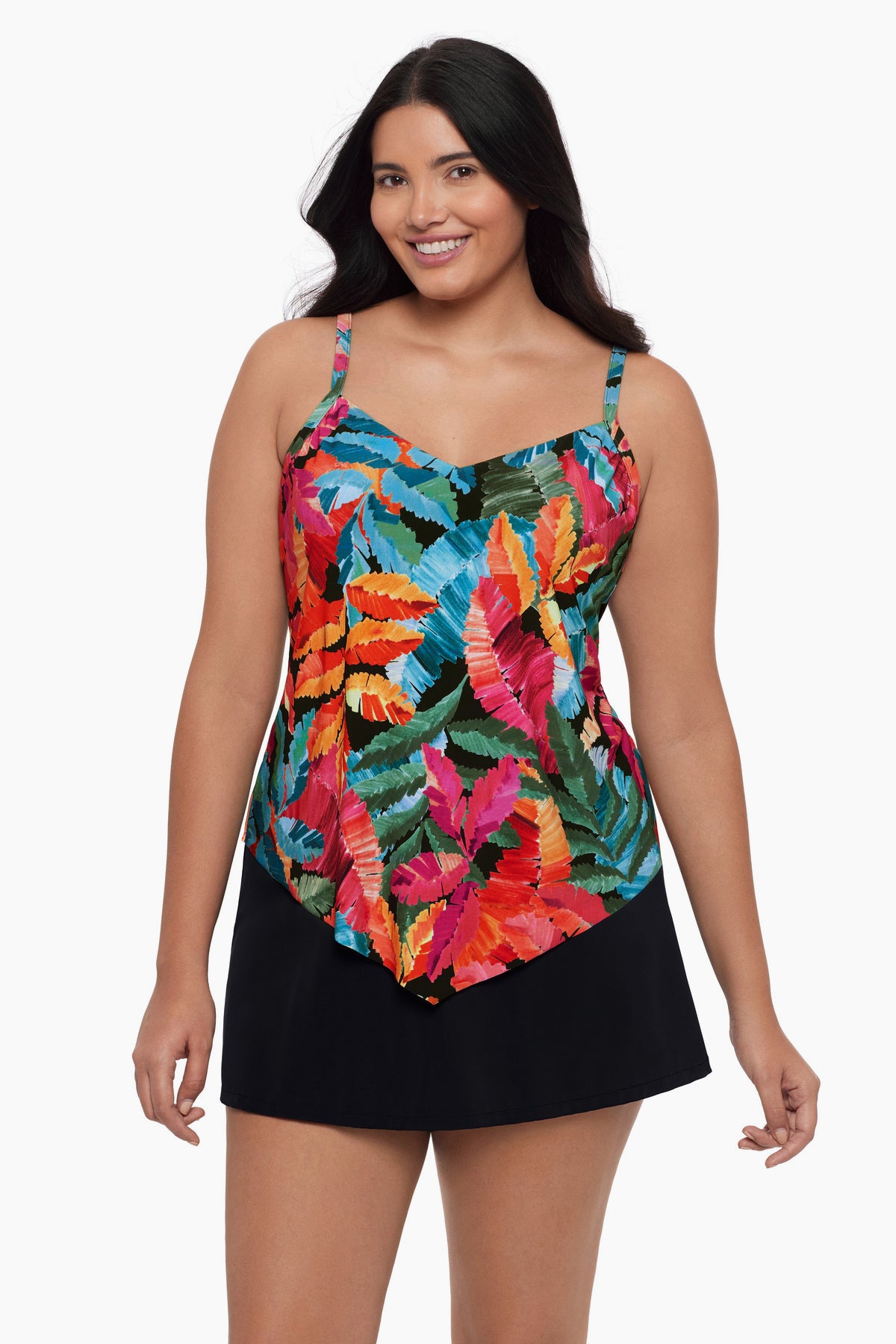 Vintage Jungle Hank Tankini Top - Borderfree