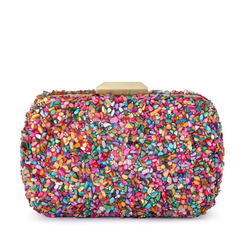 SAVANNAH Pebble Clutch - Borderfree