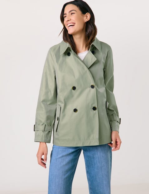 Outdoor jacket with a subtle sheen, 42 - Borderfree