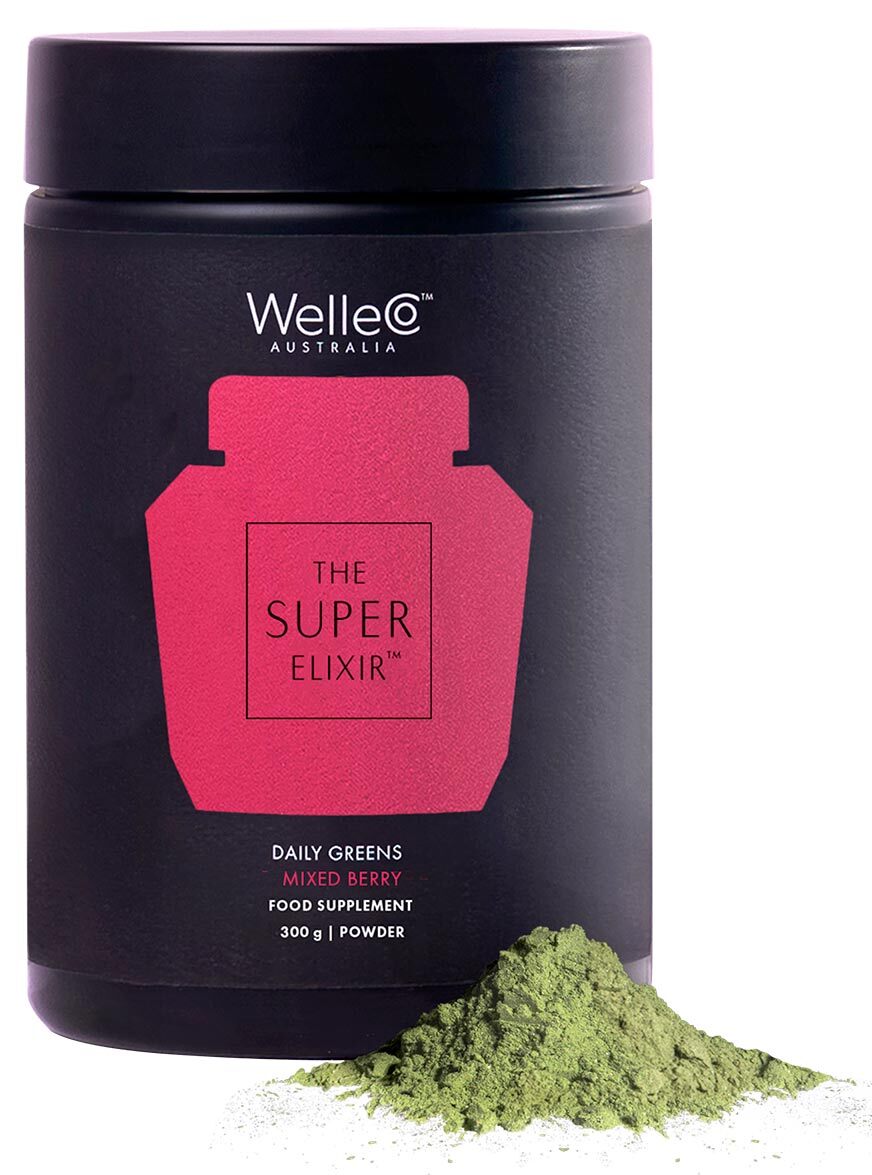 WelleCo - The Super Elixir Mixed Berry - Powder - Borderfree