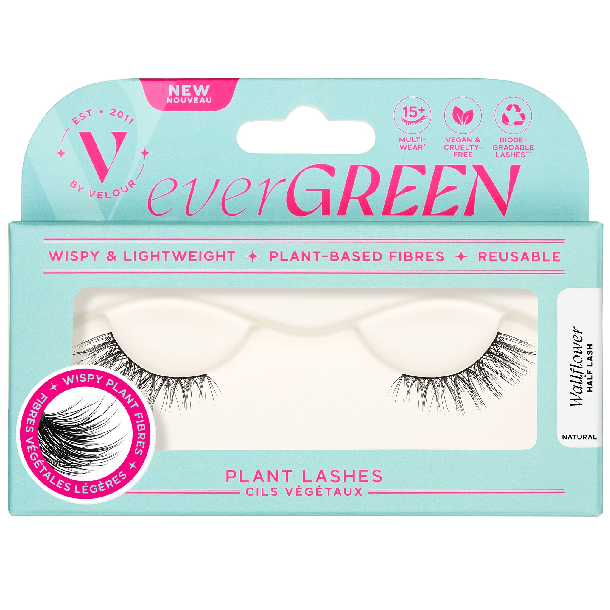Velour everGREEN Plant Lashes - Wallflower - Borderfree