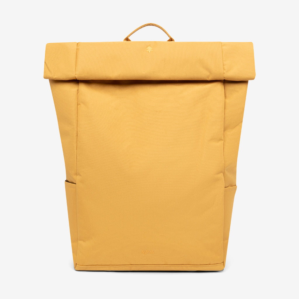 Roll Backpack Mustard - Borderfree