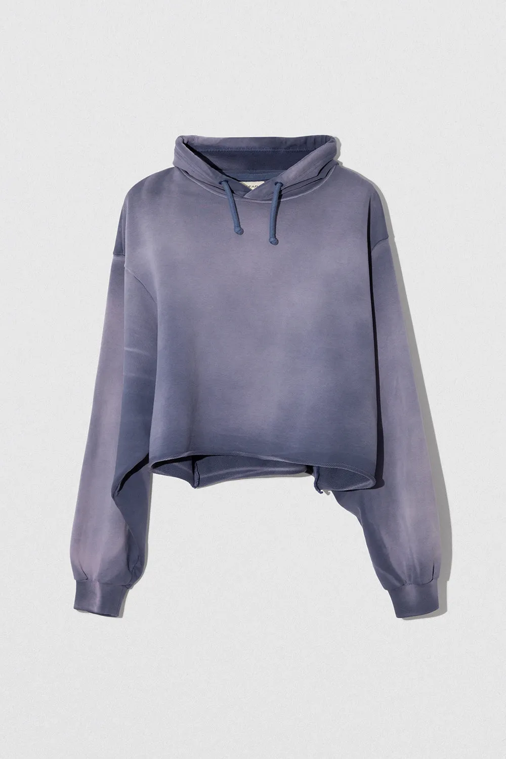 Rascal Hoodie Sweater Storm Blue Overdye Cotton - Borderfree