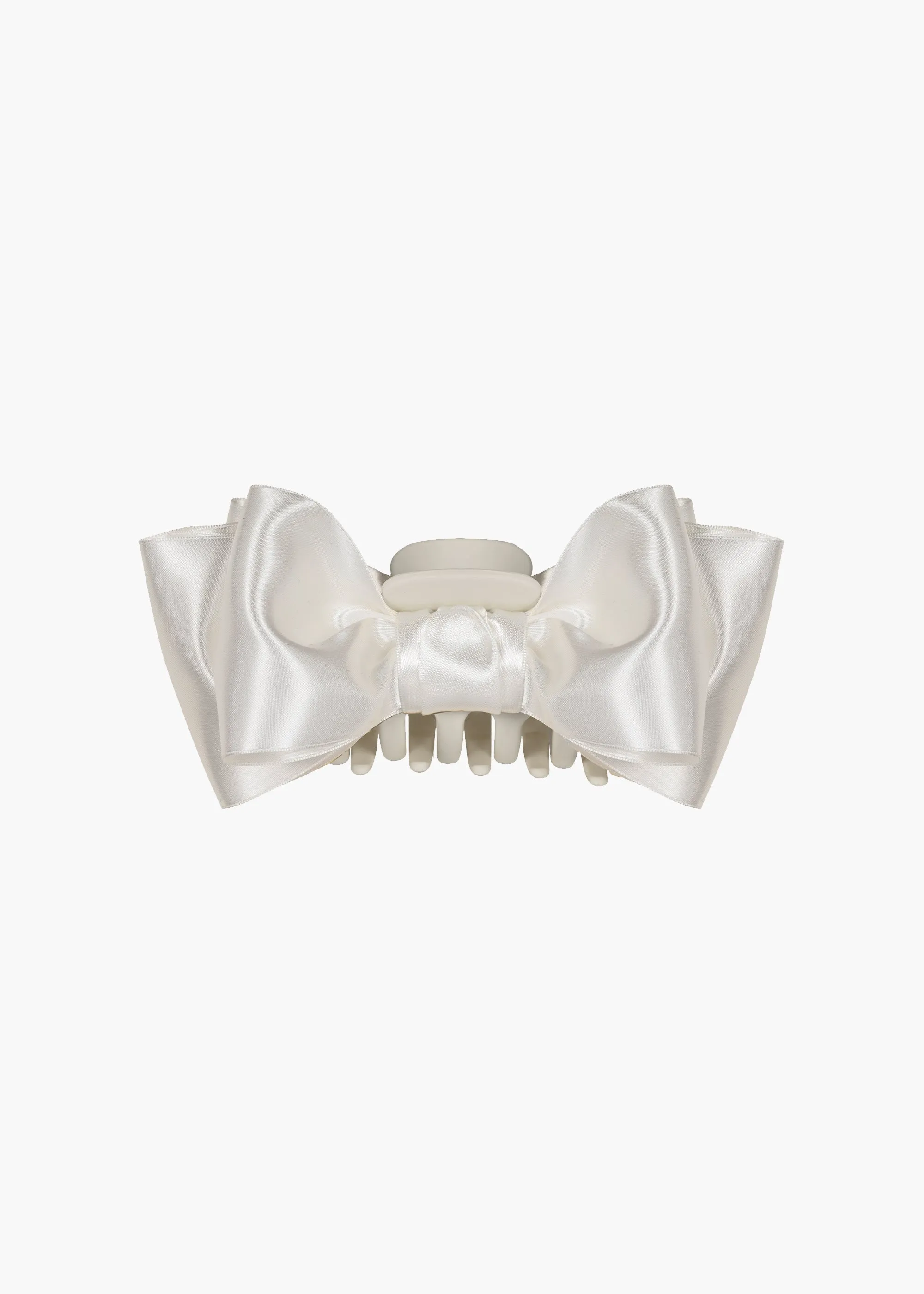 Agatha Jaw Clip - Ivory - Borderfree