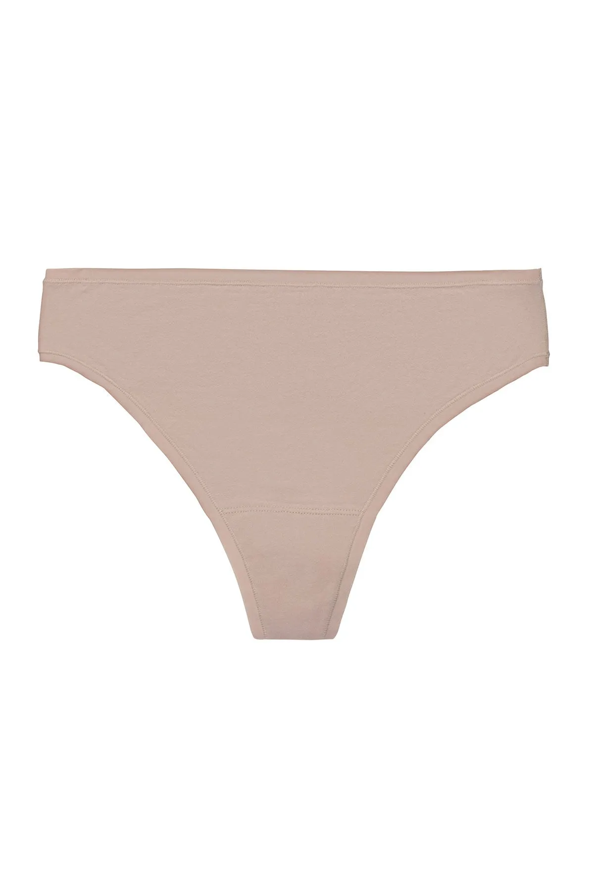 Bliss Bare Cotton Thong - Borderfree