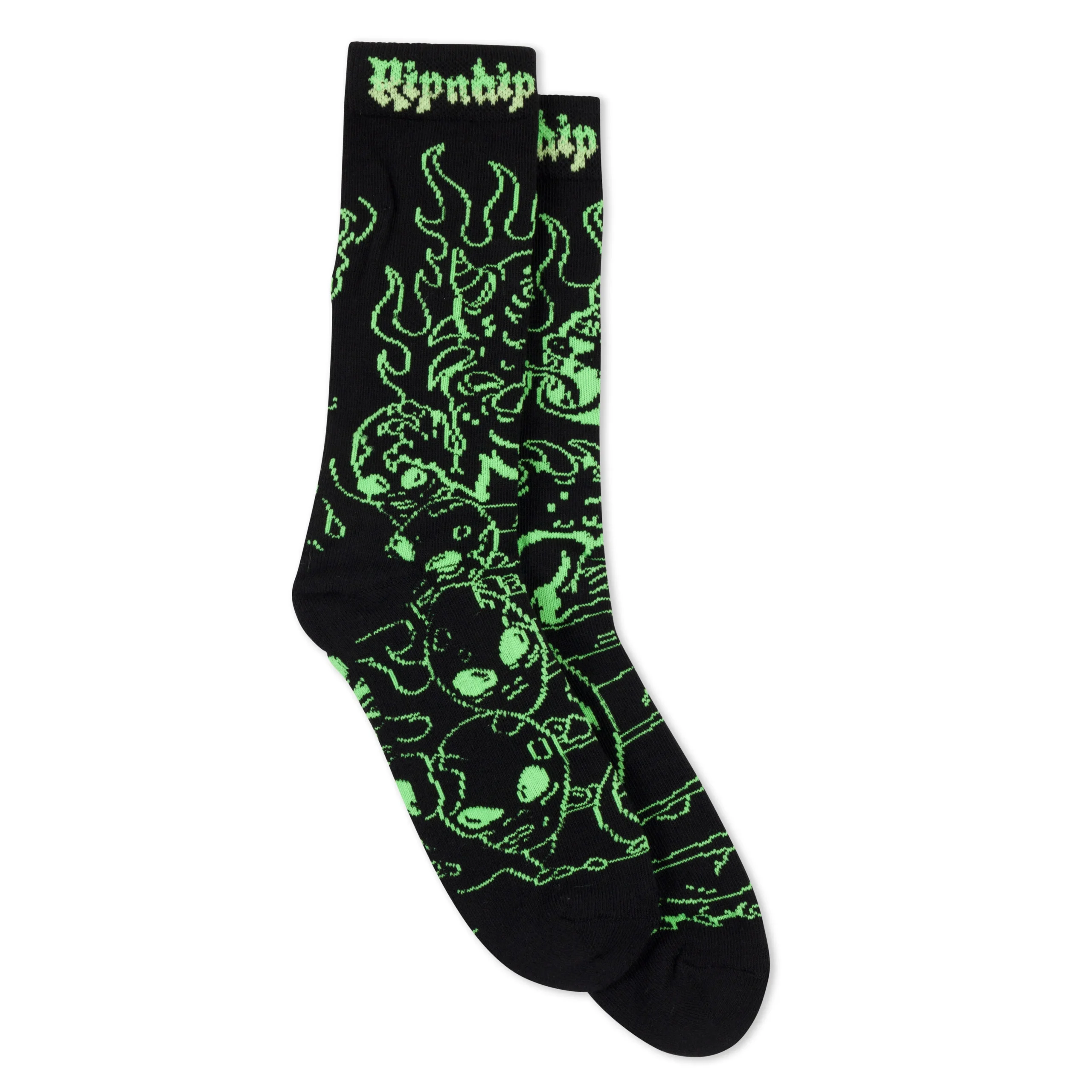 Horntail Socks (Black) - Borderfree