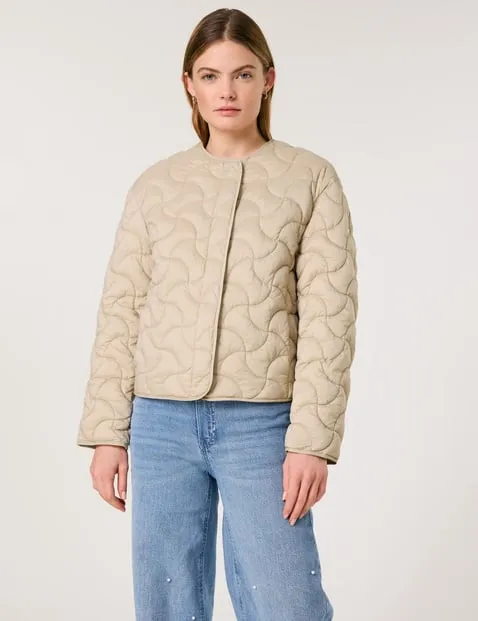 Lightweight quilted jacket in a modern style, 38 - Borderfree
