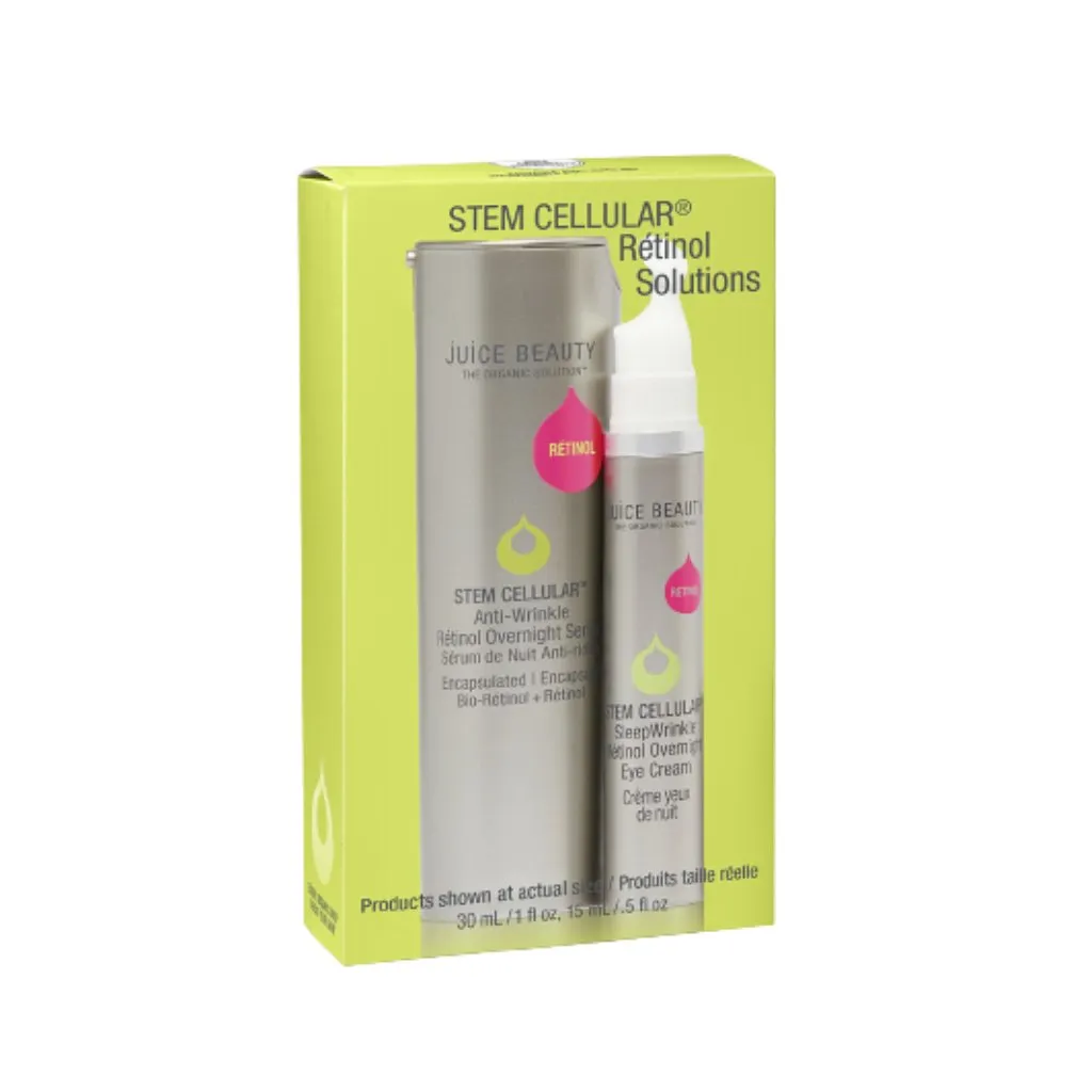 Stem Cellular Anti-Wrinkle Retinol Solutions Kit - Borderfree