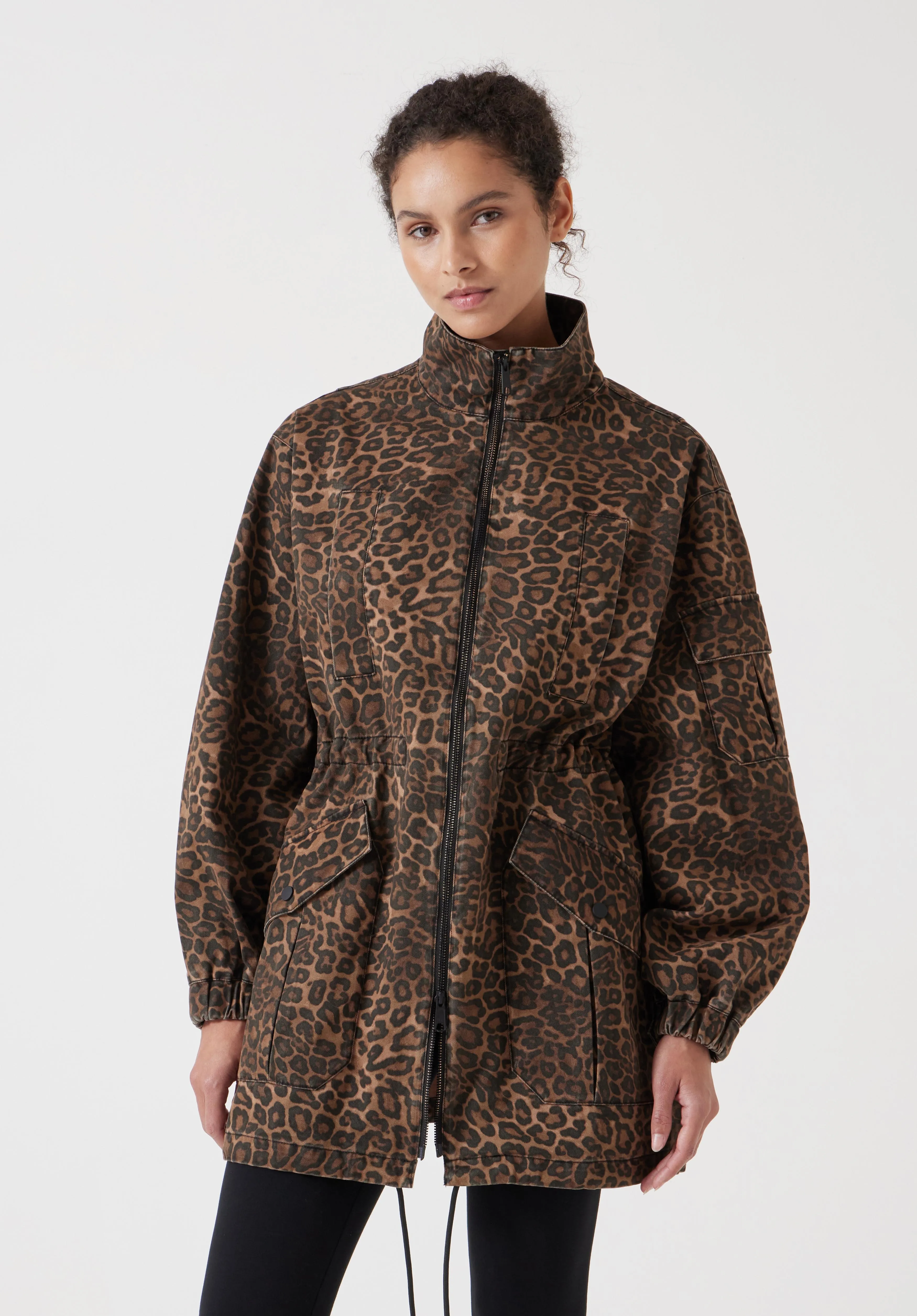 hush Utility Parka Jacket - Borderfree