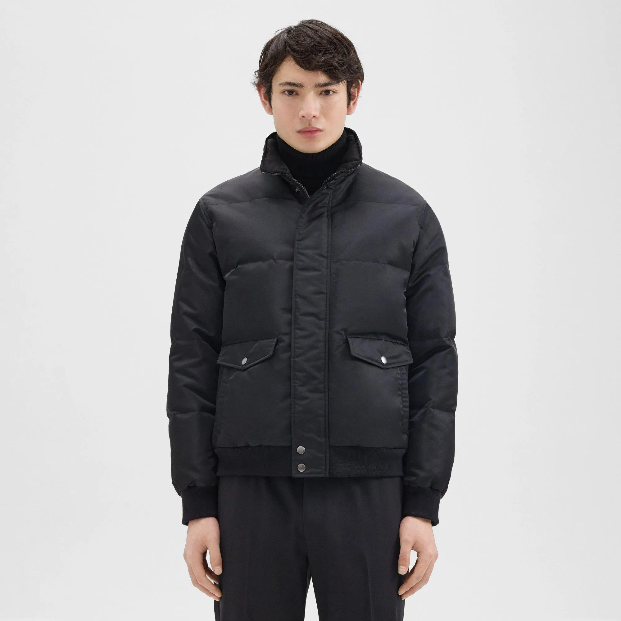 Puffer Jacket in Recycled Nylon - Borderfree