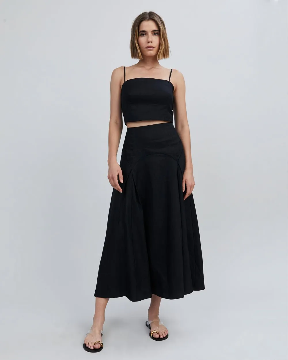 Gael Skirt Noir - Borderfree