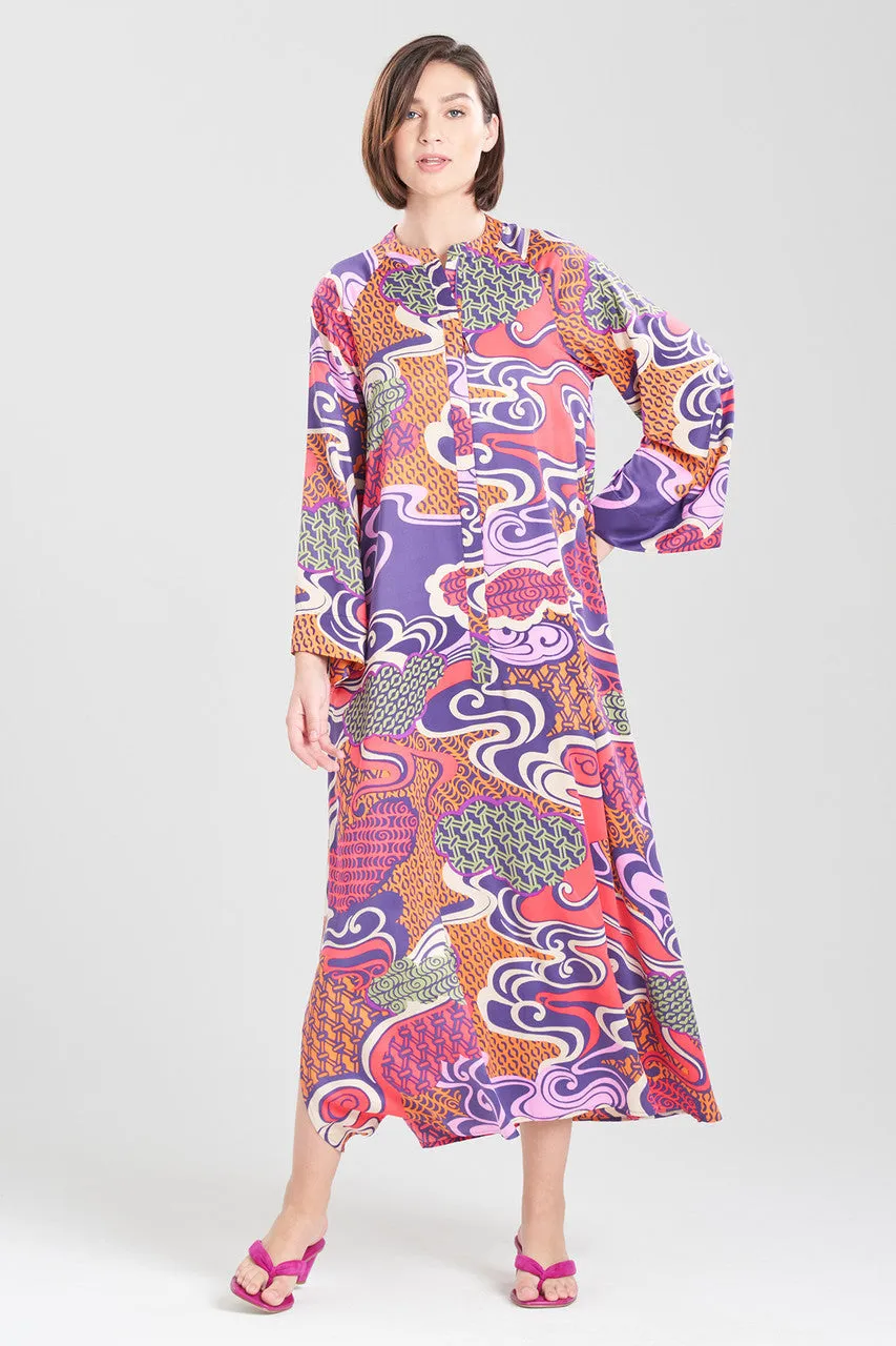 Uzu Mandarin Caftan - Borderfree