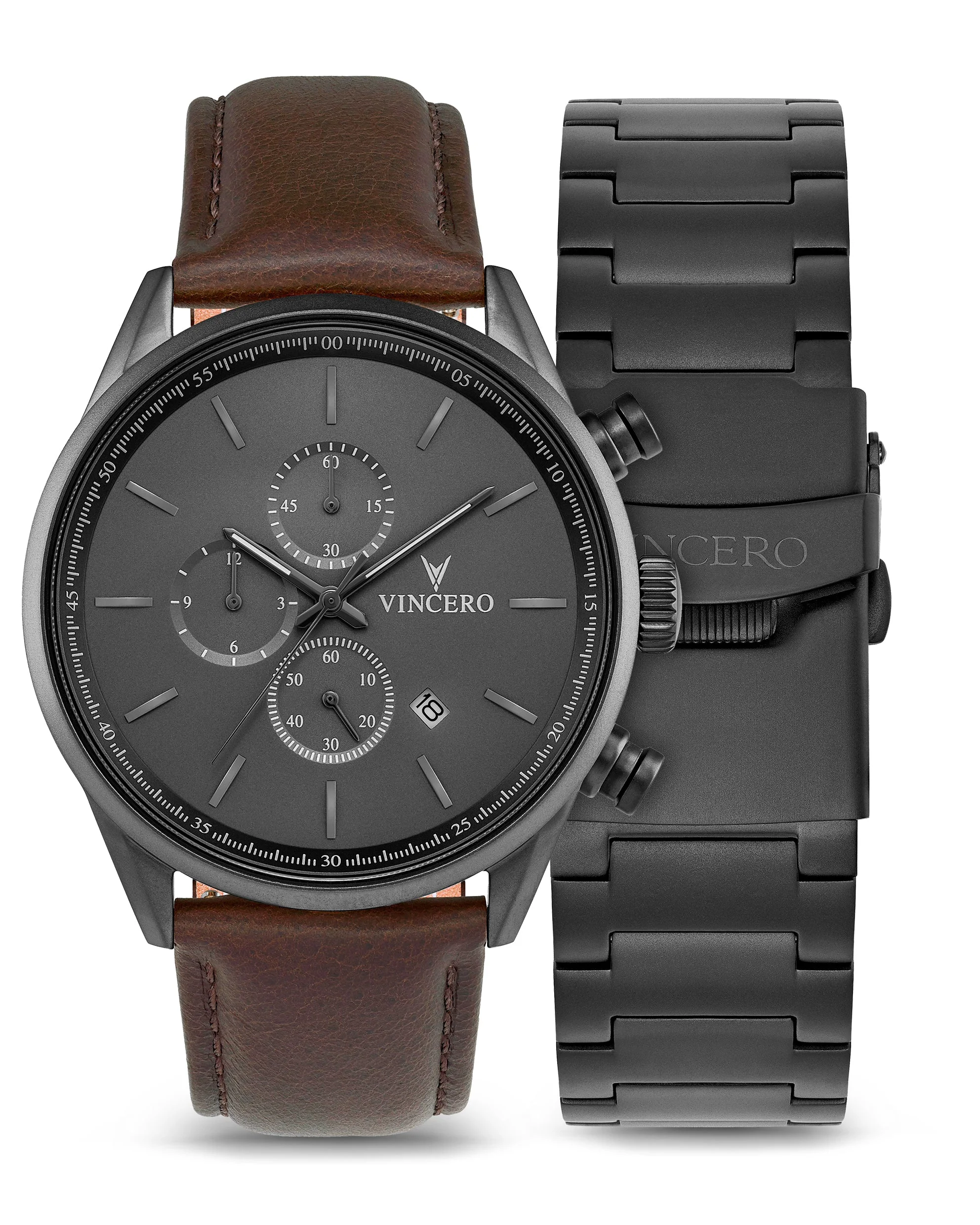 Chrono Set - Gunmetal - Borderfree