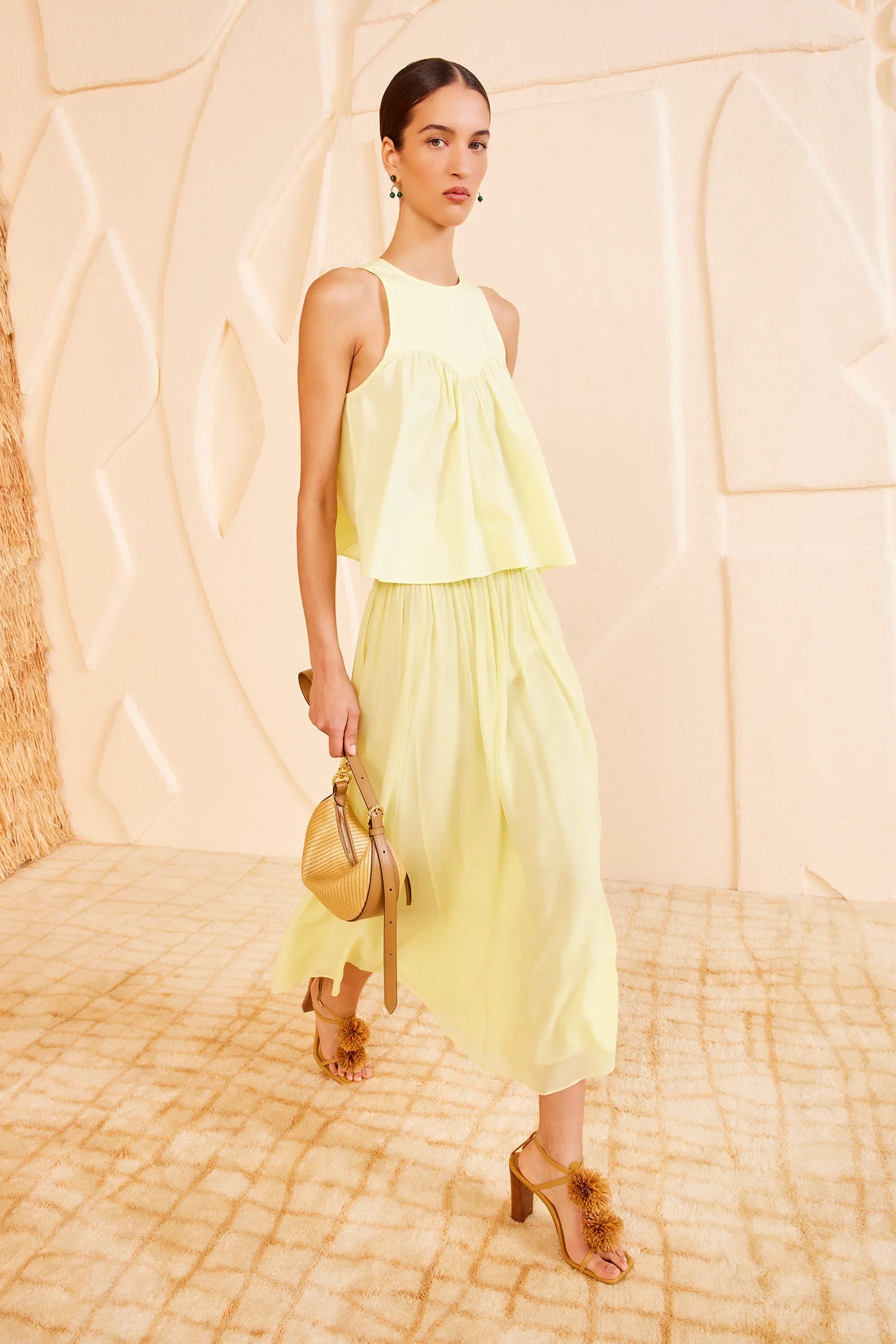 Kali Top - Citron - Borderfree