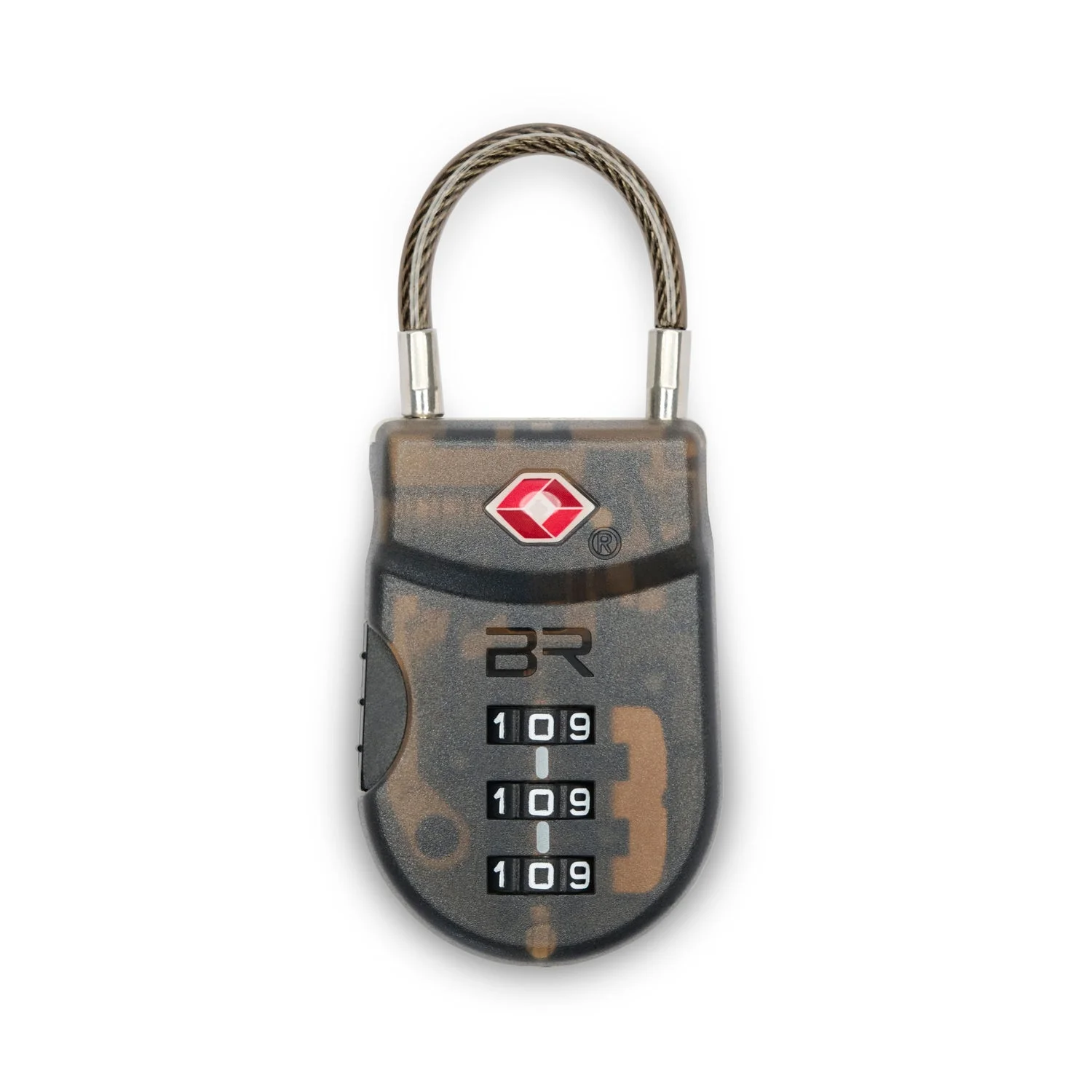 TSA Cable Luggage Lock (Plastic) - Borderfree