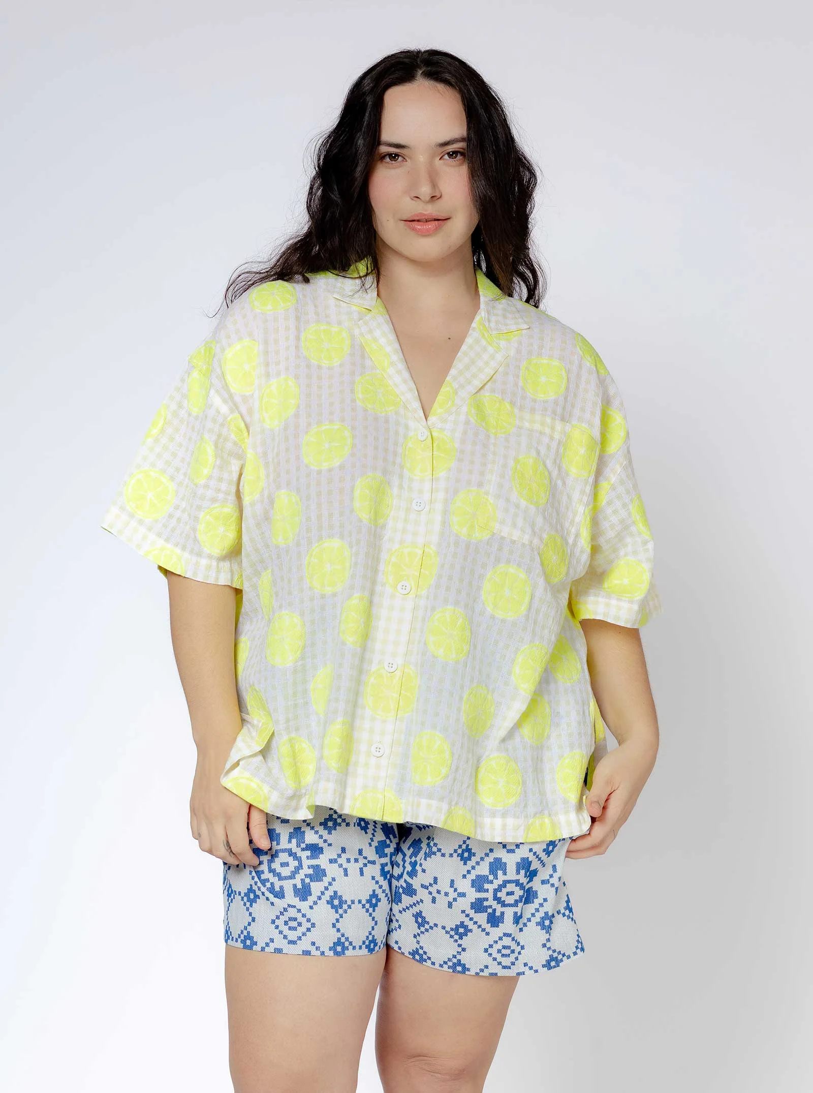 bobby shirt | spring 25 | lemonade - Borderfree