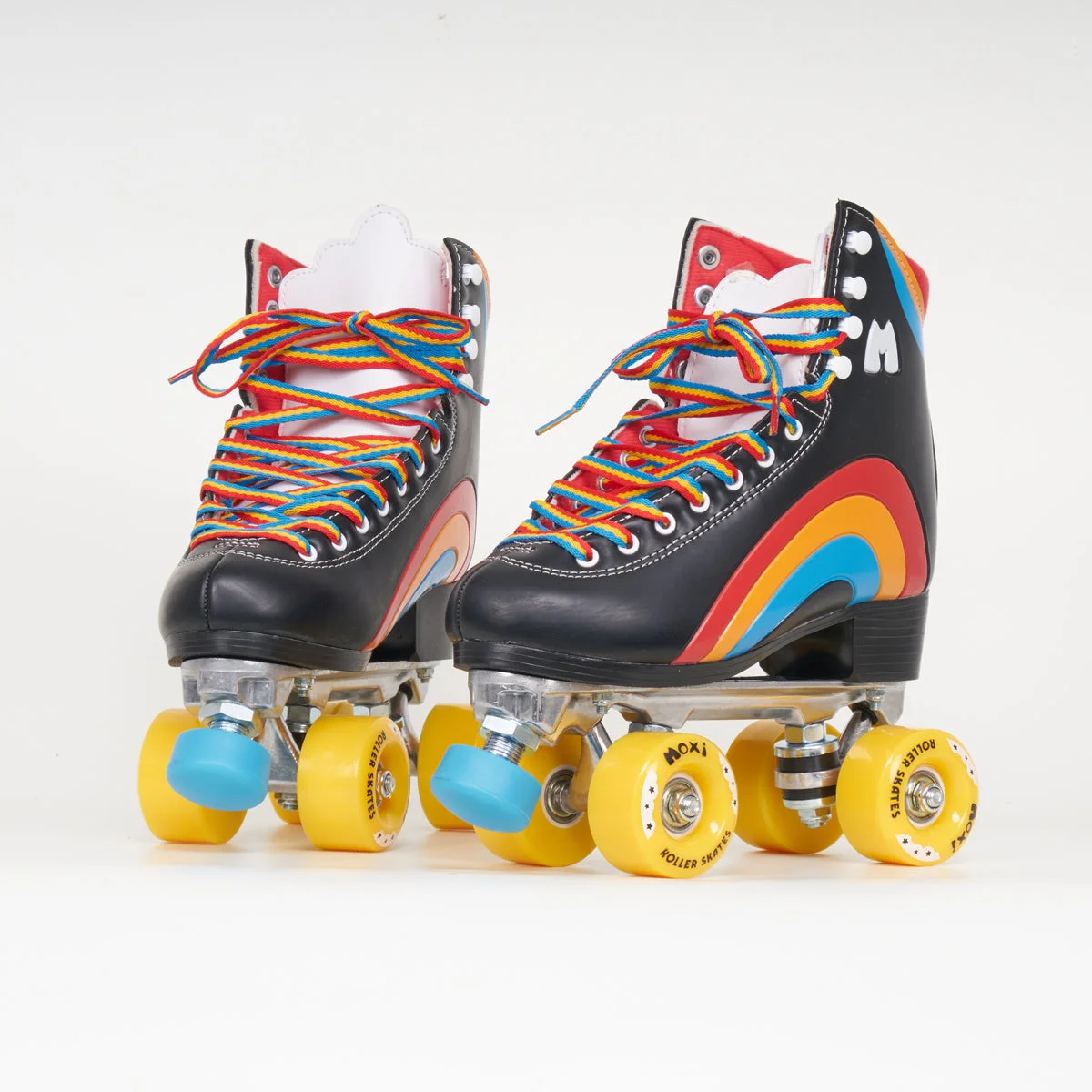 Moxi Rainbow Rider Rollerskates - Black - Borderfree