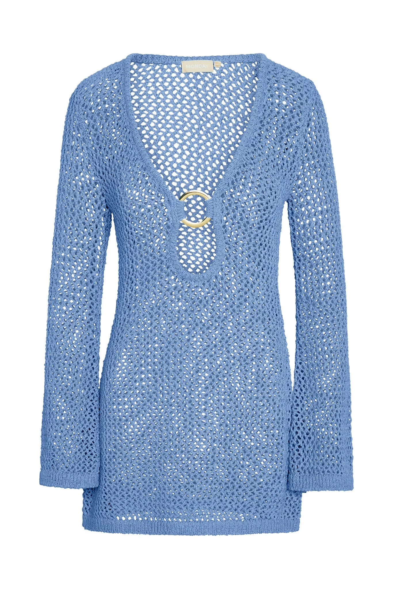 Montego Mini Dress - Azure Petit Crochet - Borderfree