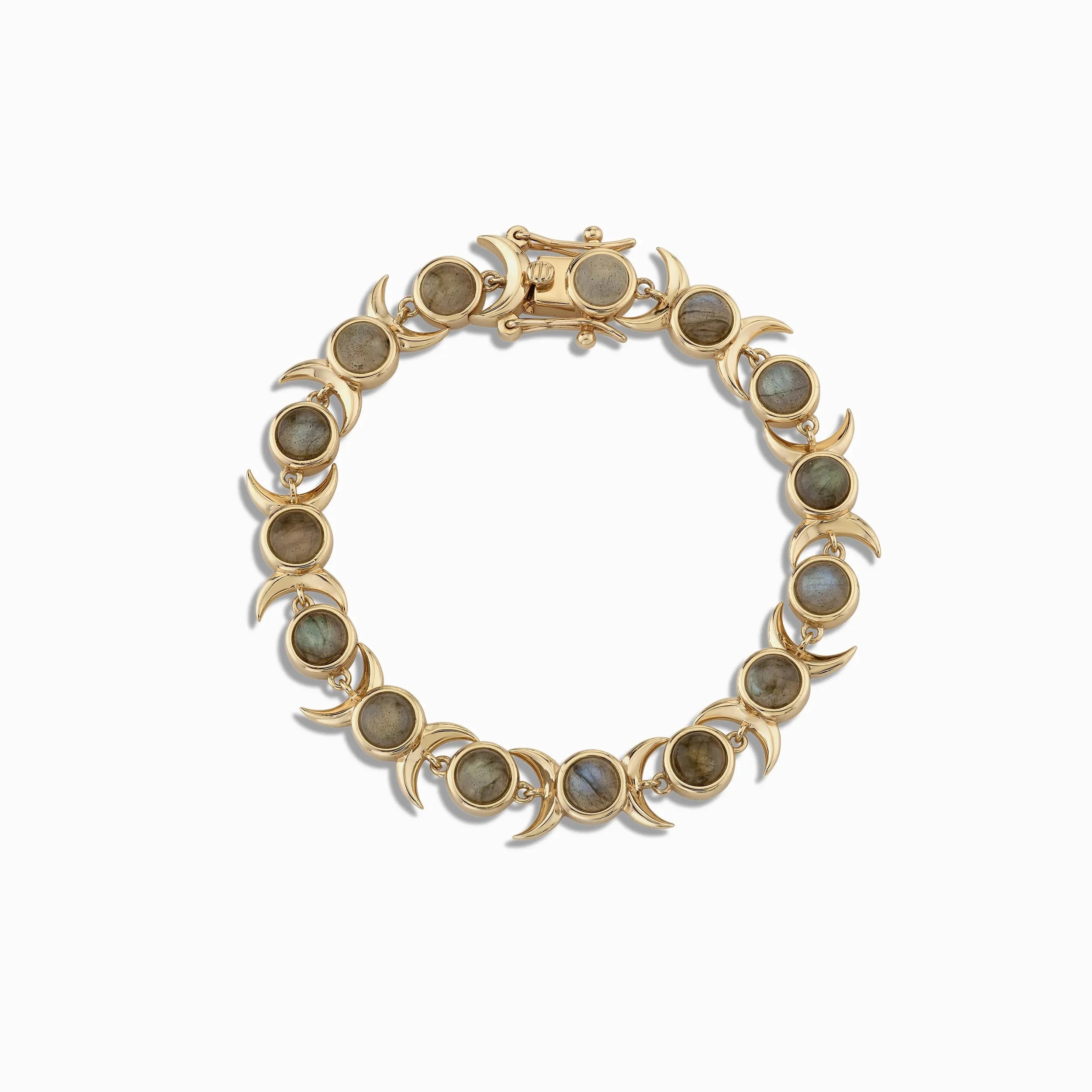 Triple Moon Tennis Bracelet - Borderfree