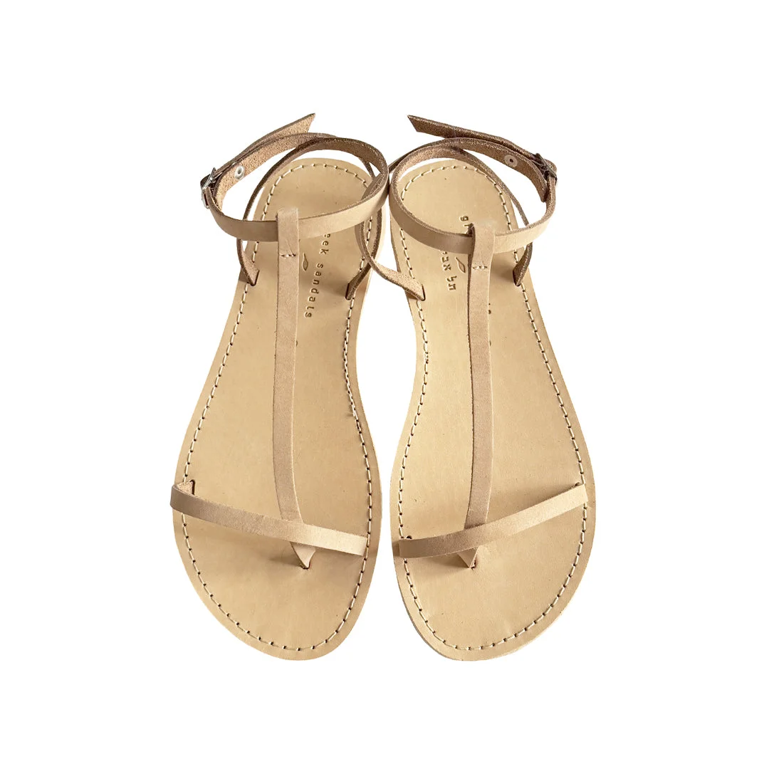 GAVRIELA SANDALS SUEDE CAMEL - Borderfree