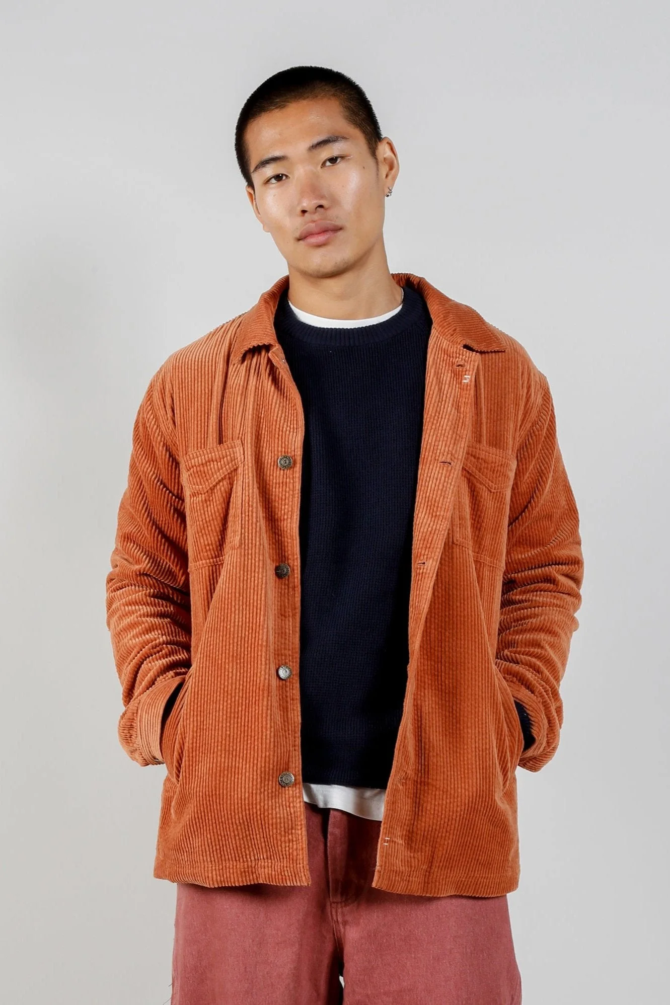 STANLEY Organic Cotton Corduroy Jacket - Ginger - Borderfree