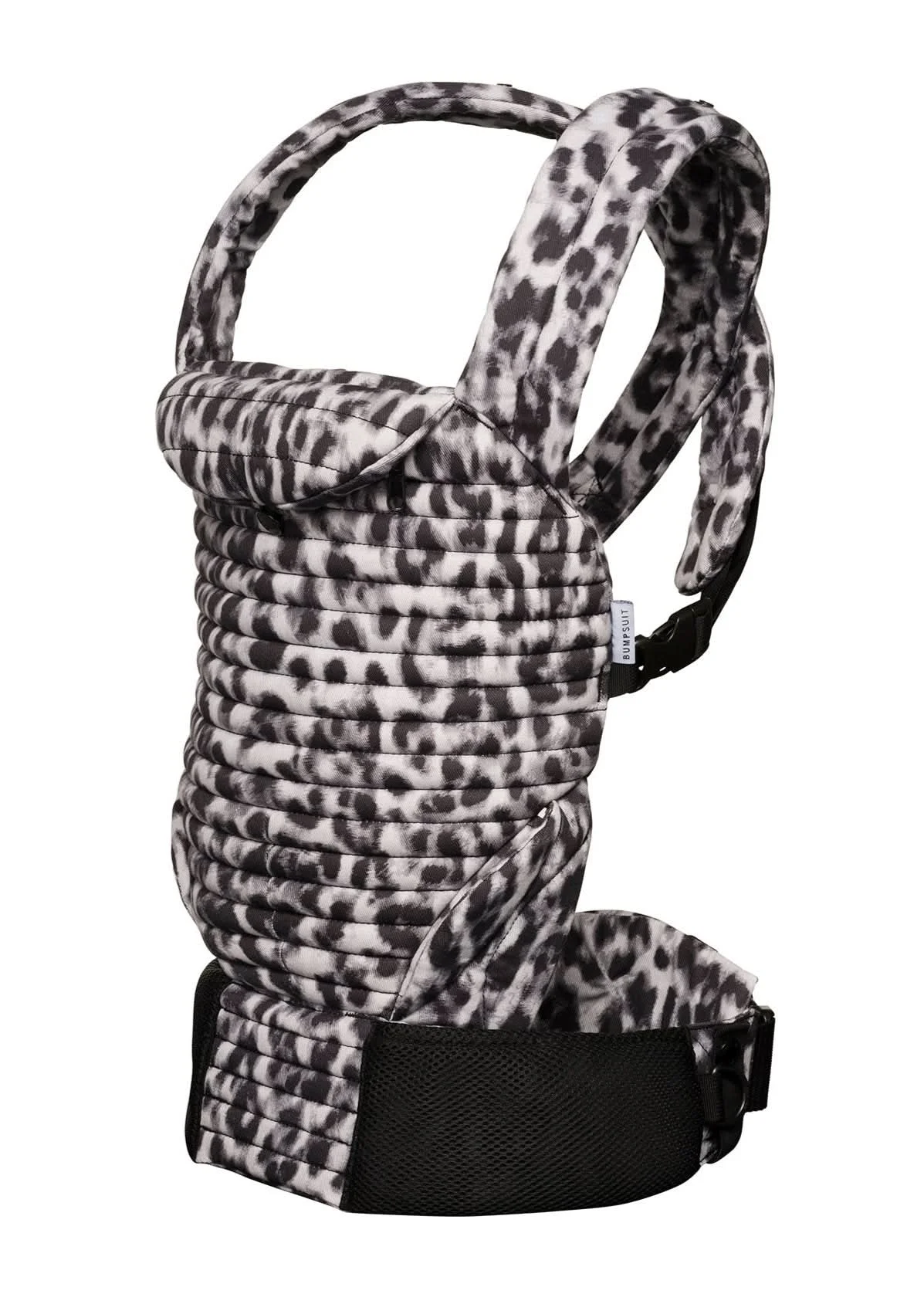 The Armadillo Baby Carrier - Monochrome Leopard - Borderfree