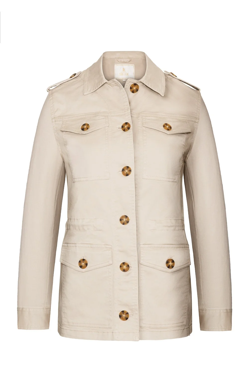 House of Bruar Ladies Stretch Cotton Chino Jacket - Borderfree