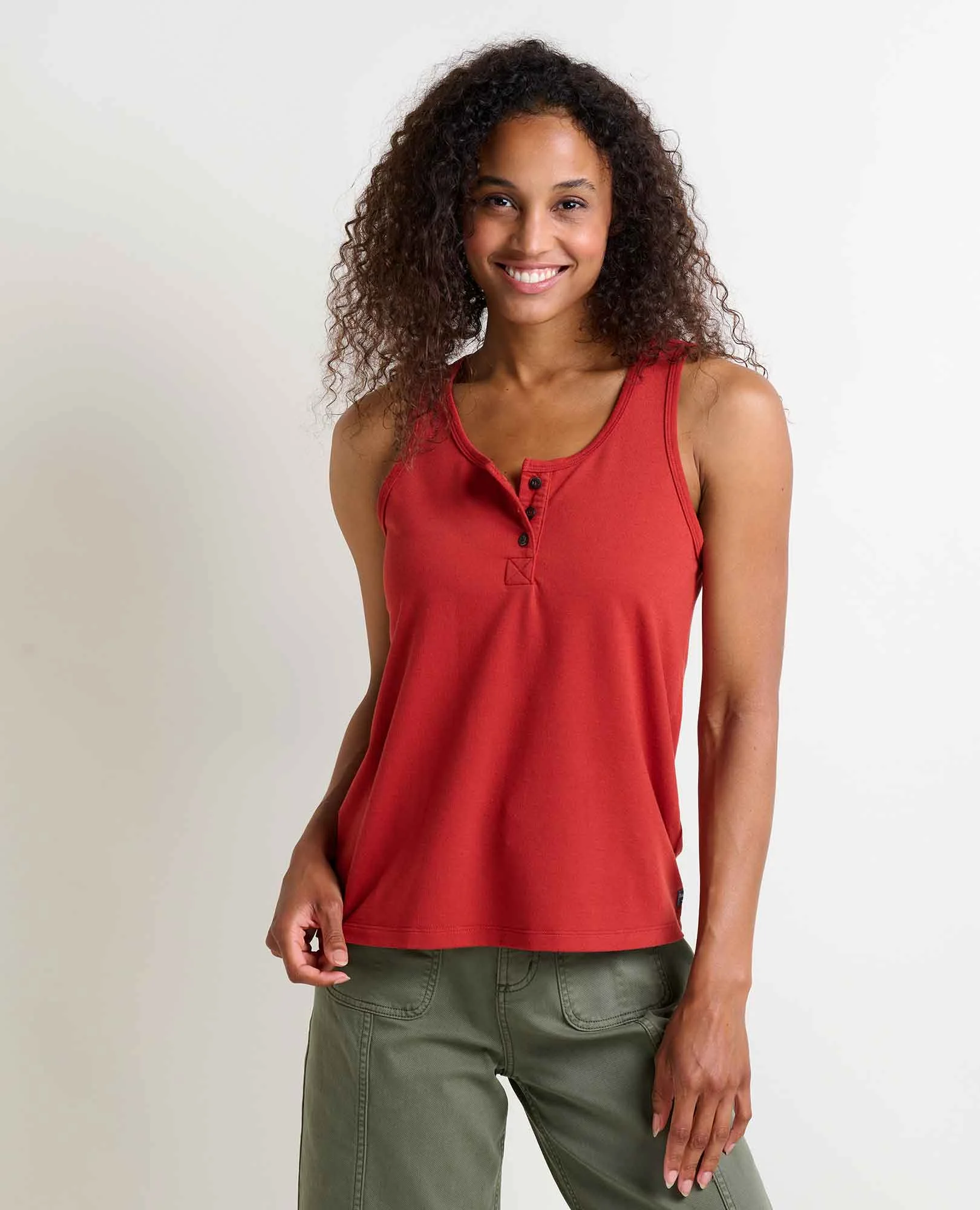 Piru Henley Tank - Borderfree