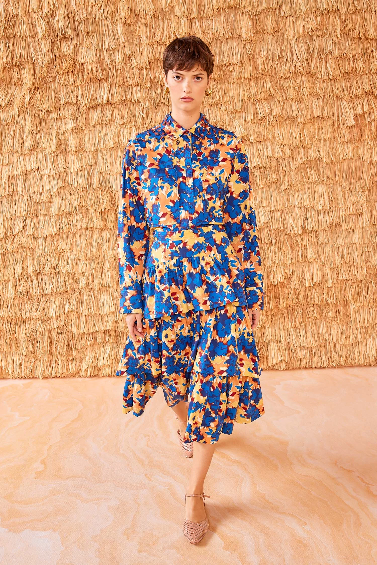 Aria Blouse - Wildflower - Borderfree