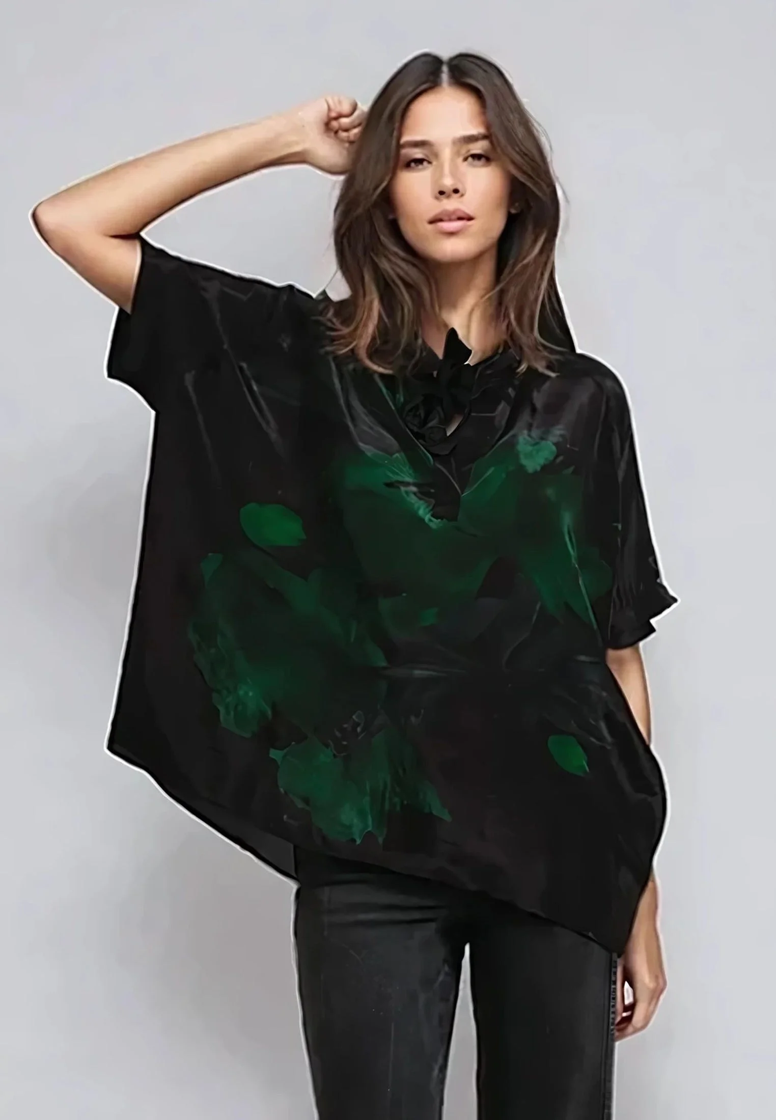 VALERIA TOP PRIME GREEN - Borderfree