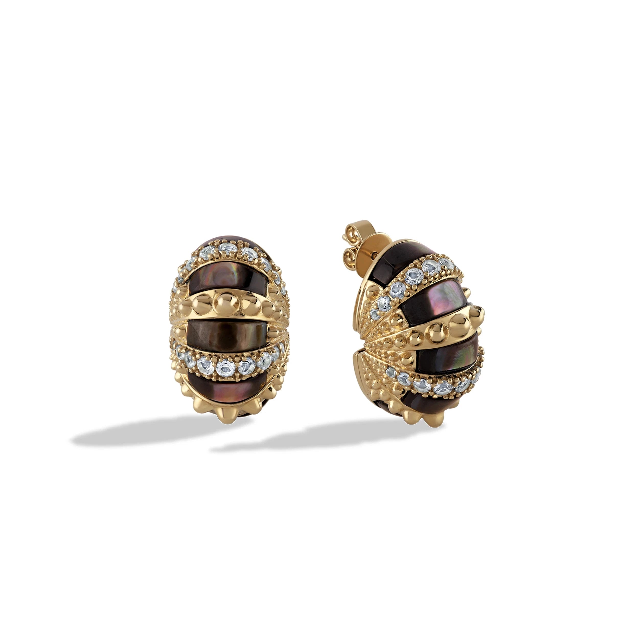 Sea Urchin Statement Studs - Borderfree