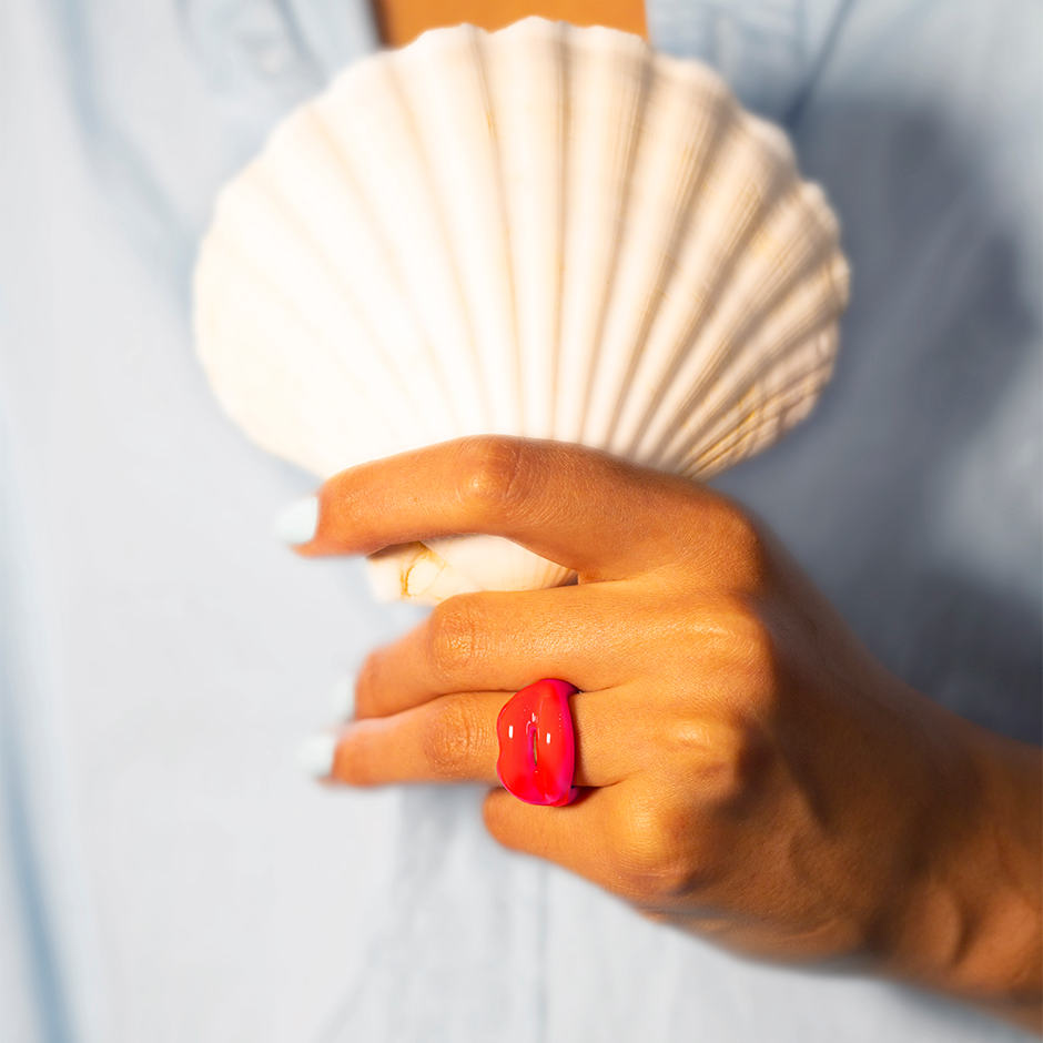 Neon Coral - Borderfree