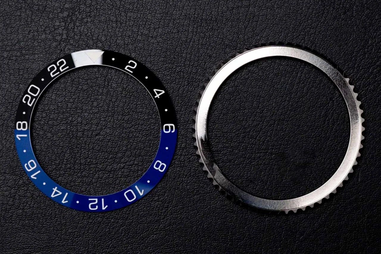 41.5mm Bezel Bundle - Diver Ceramic Batman GMT Bezel Insert (Black ...