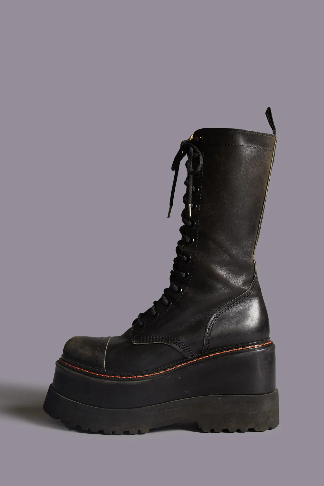 MEDIUM JUMP BOOT - BLACK - Borderfree