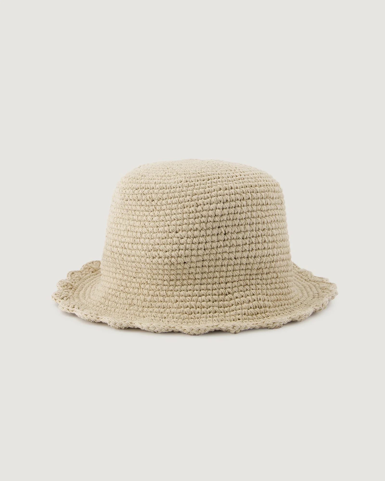 "Crocheted" boilly bucket hat - Borderfree
