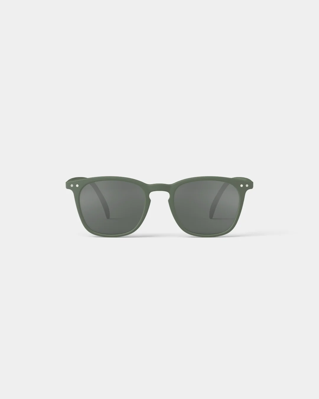IZIPIZI Sunglasses - Green - Trapeze shape Biobased - Borderfree