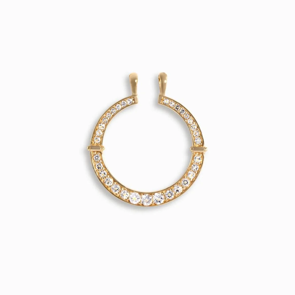 White Topaz Goddess Halo - Borderfree