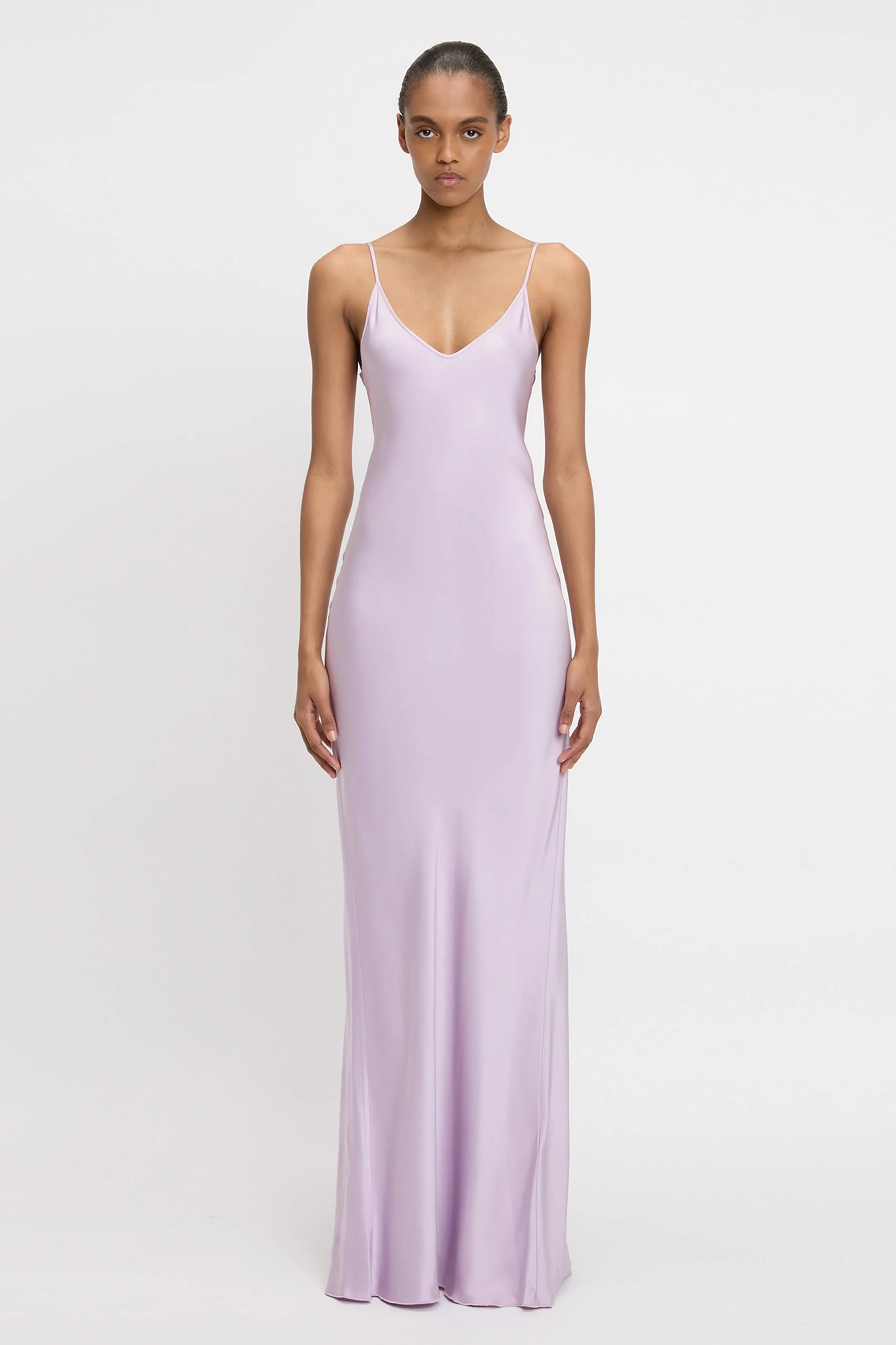 Cami Floor-Length Dress In Petunia - Borderfree