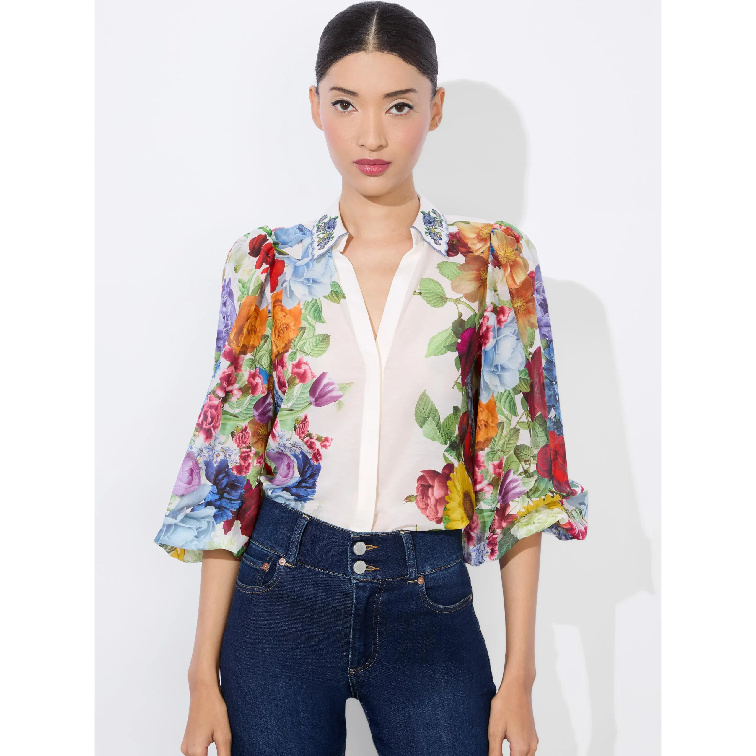 ROANNE BUTTON DOWN - Borderfree