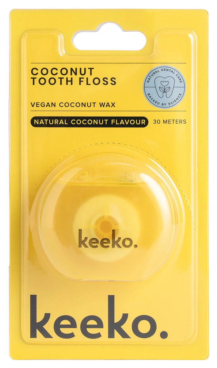 Keeko - Coconut Tooth Floss - Oral Care - Borderfree
