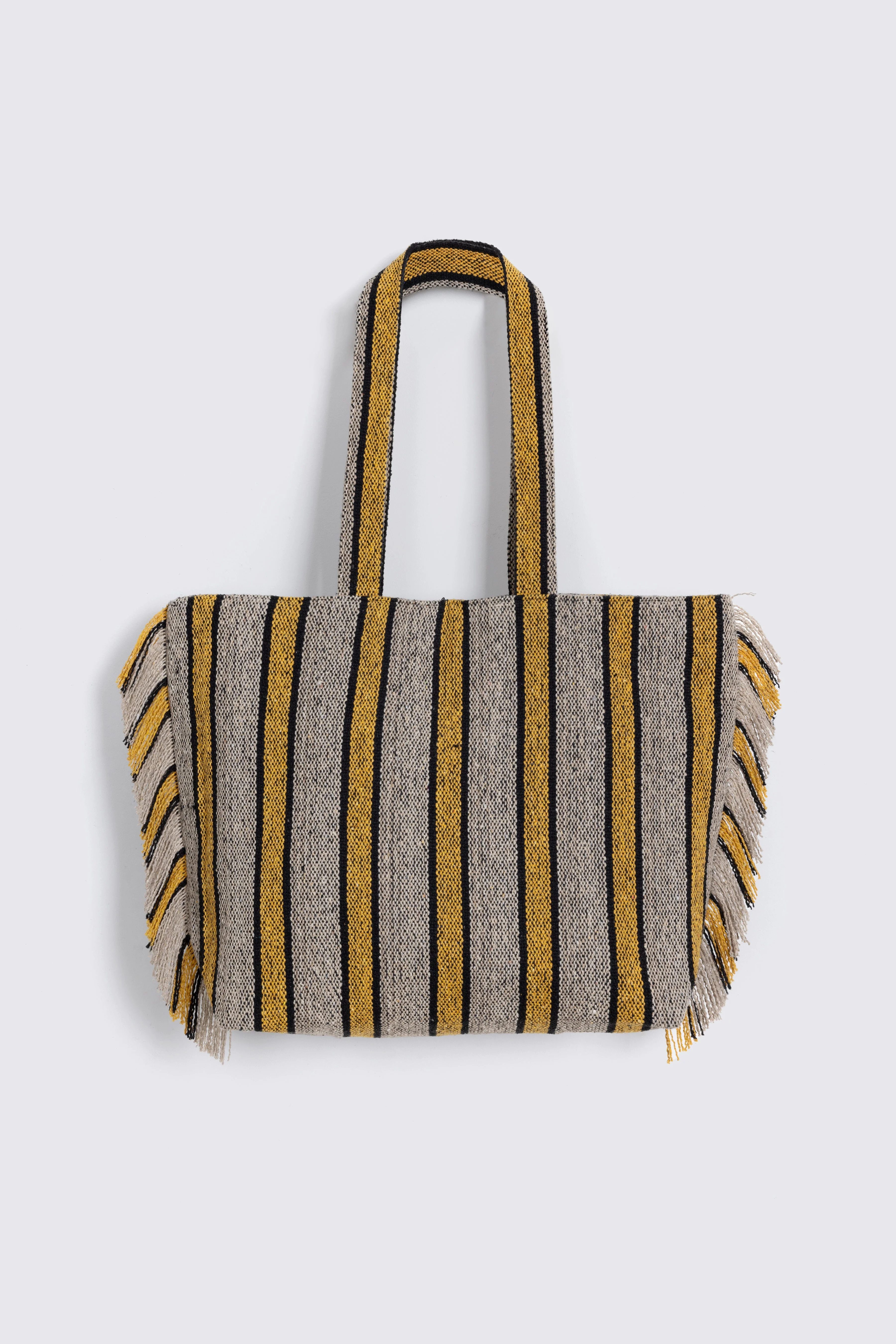 Suki Stripe Bag Multi - Yellow - Borderfree