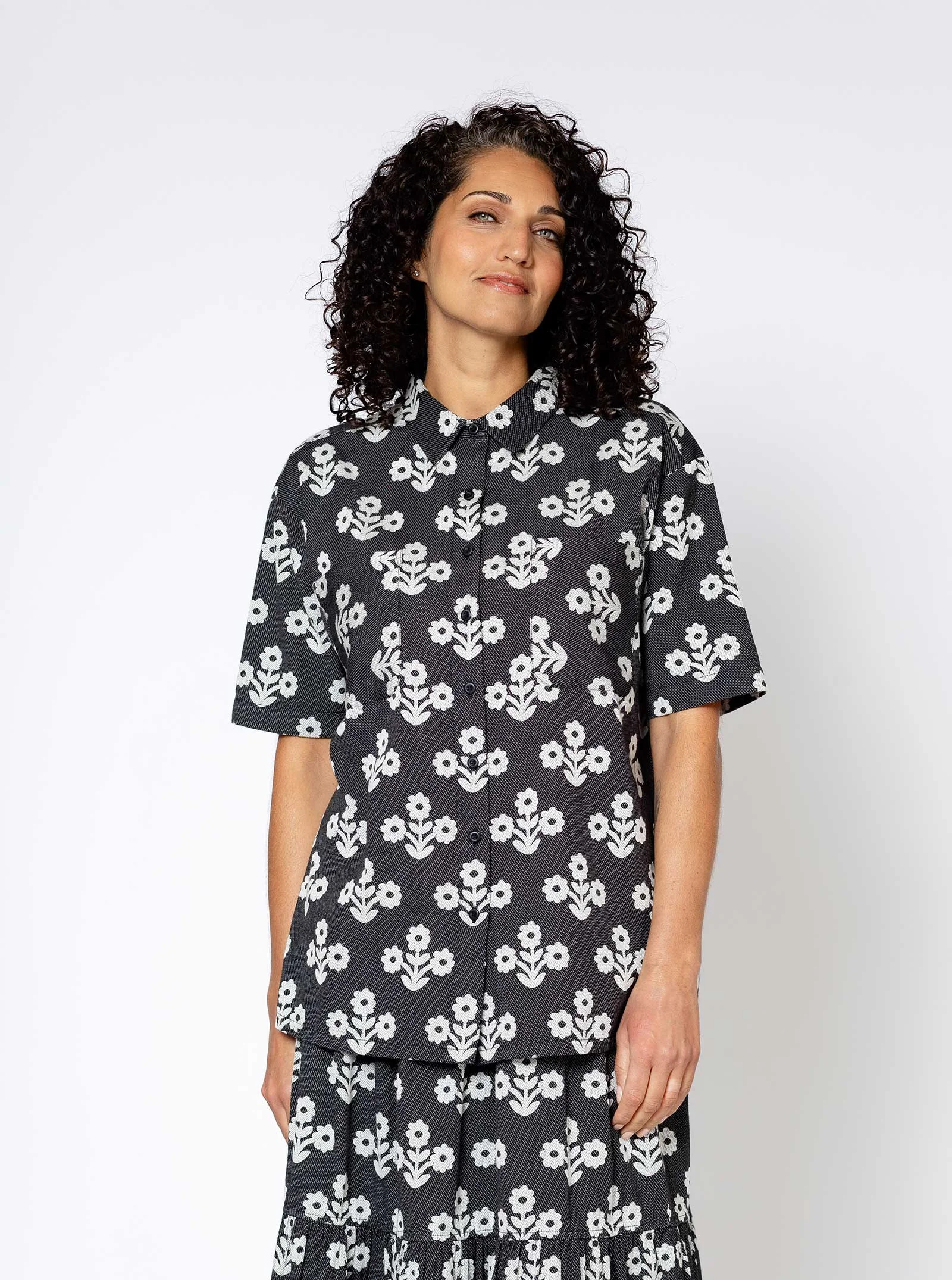 rory shirt | pre spring 25 | gardenia - Borderfree
