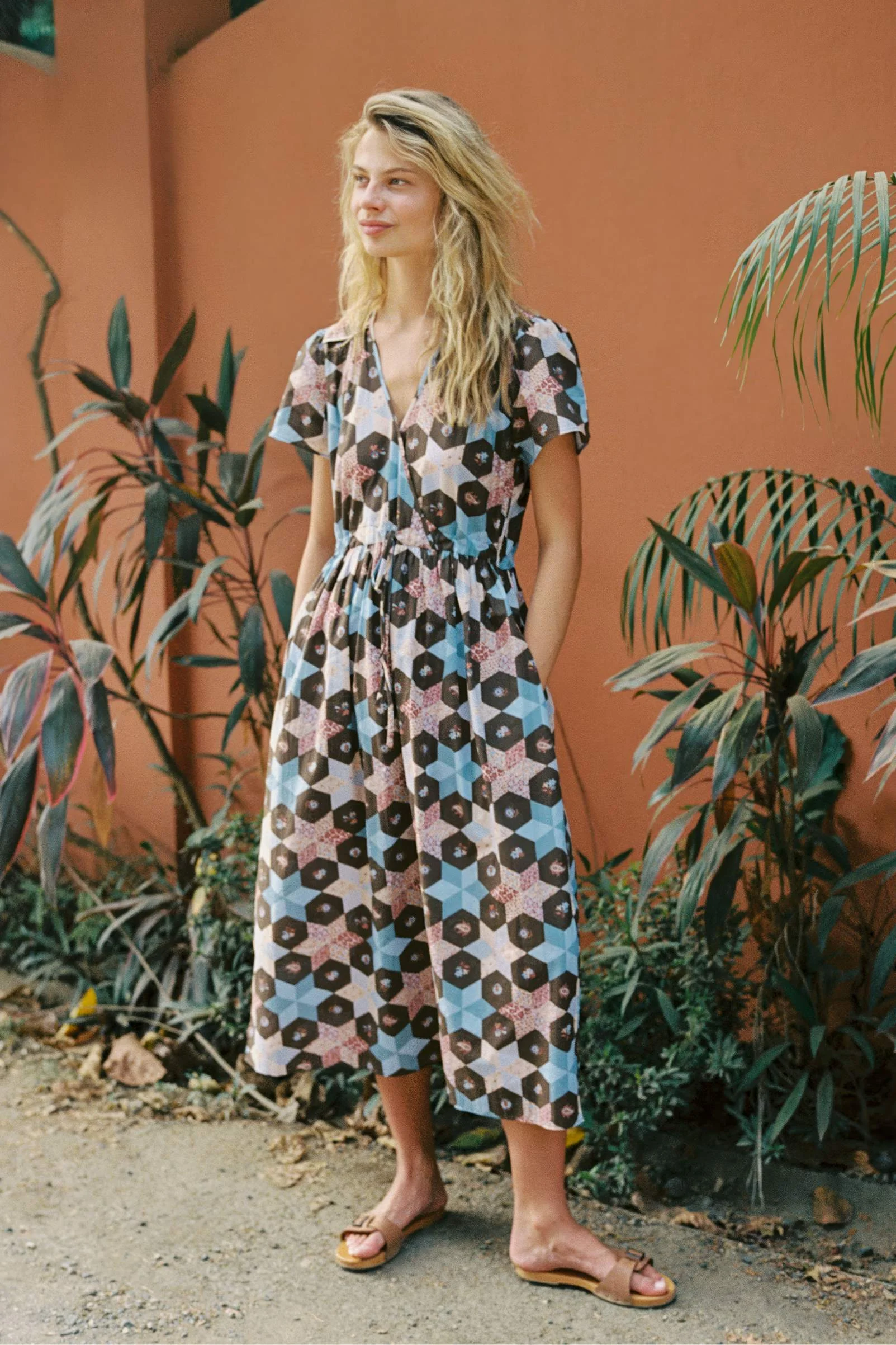 The Dawn Dress | Solstice Patchwork - Borderfree