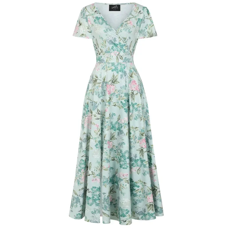 Lyra Maxi Dress - Mint Breeze - Borderfree