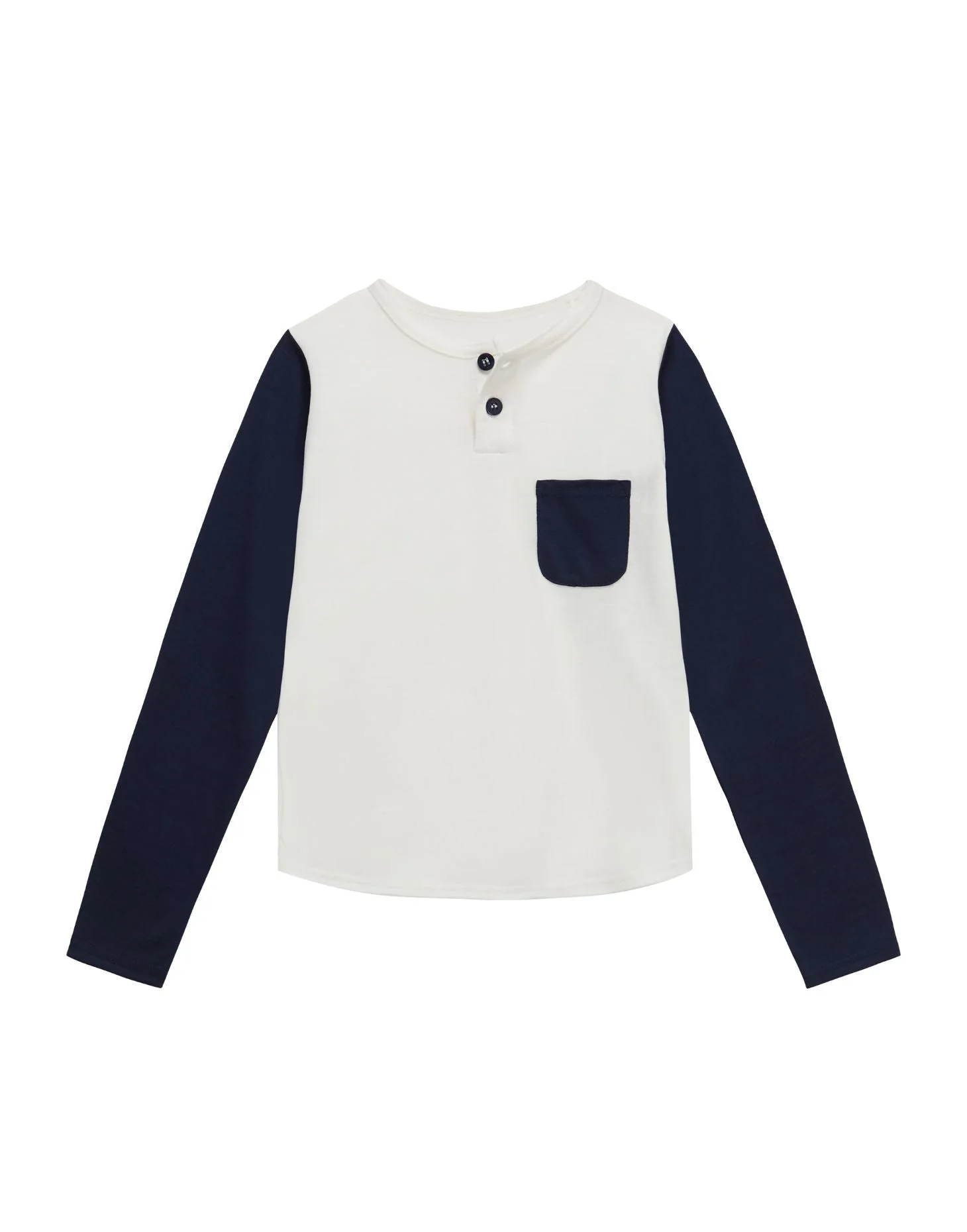 Baseball Tee, Rachel Riley for Smalls, French Navy - Borderfree